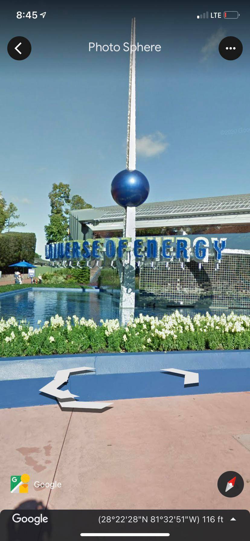If you want to see a virtual tour of 2017 Epcot they haven’t updated the Google earth street ...