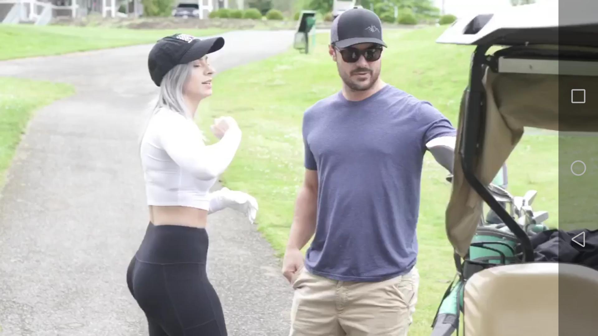 IG / Golf - do you like to see more of her? Many Ass in leggings 😏🔥 | Scrolller