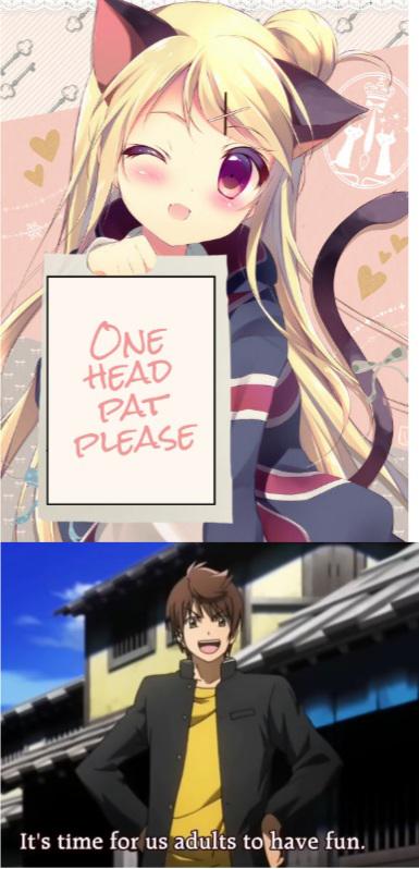 I'll take one head pat with a side of handholding please | Scrolller