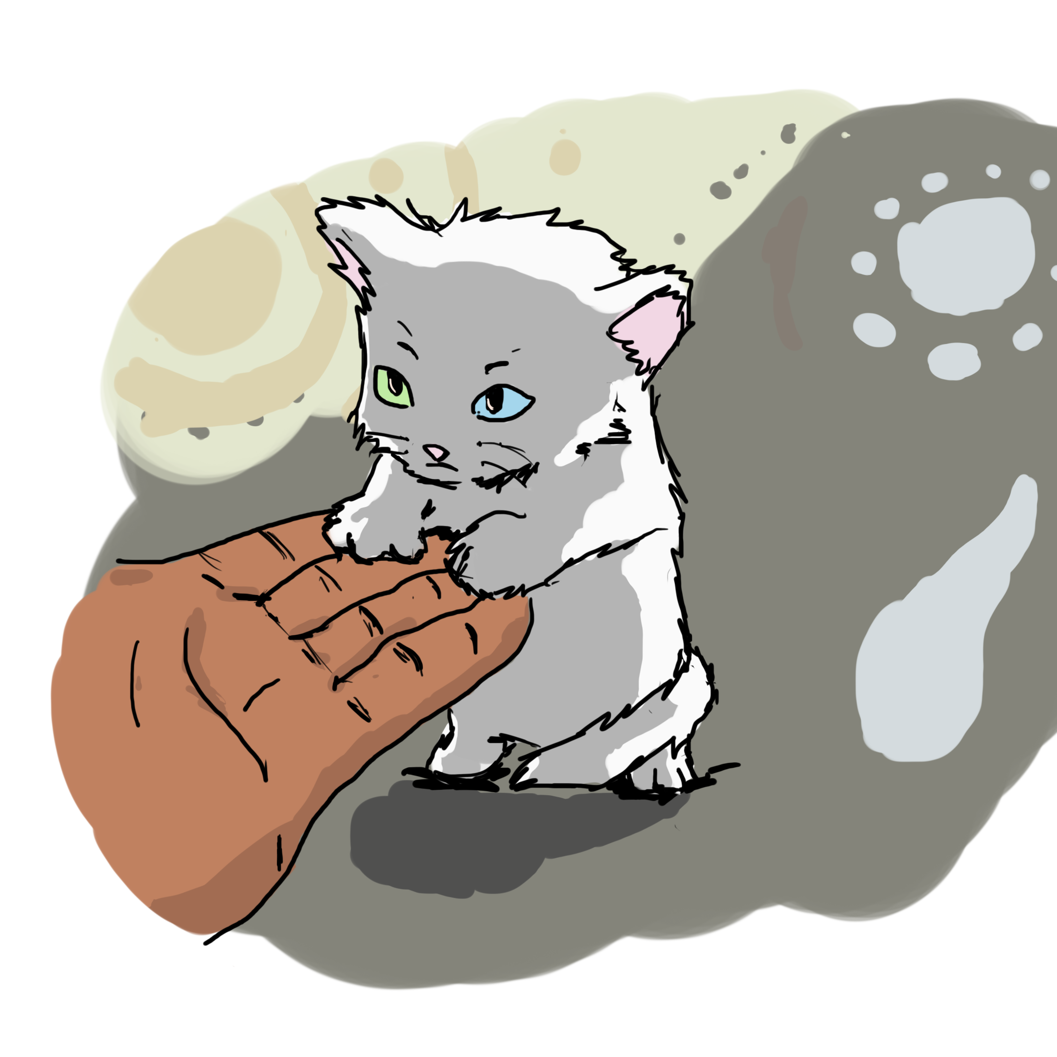 I'm a developer trying to learn how to draw/paint (and animate, soon). For that, I'm drawing a ...