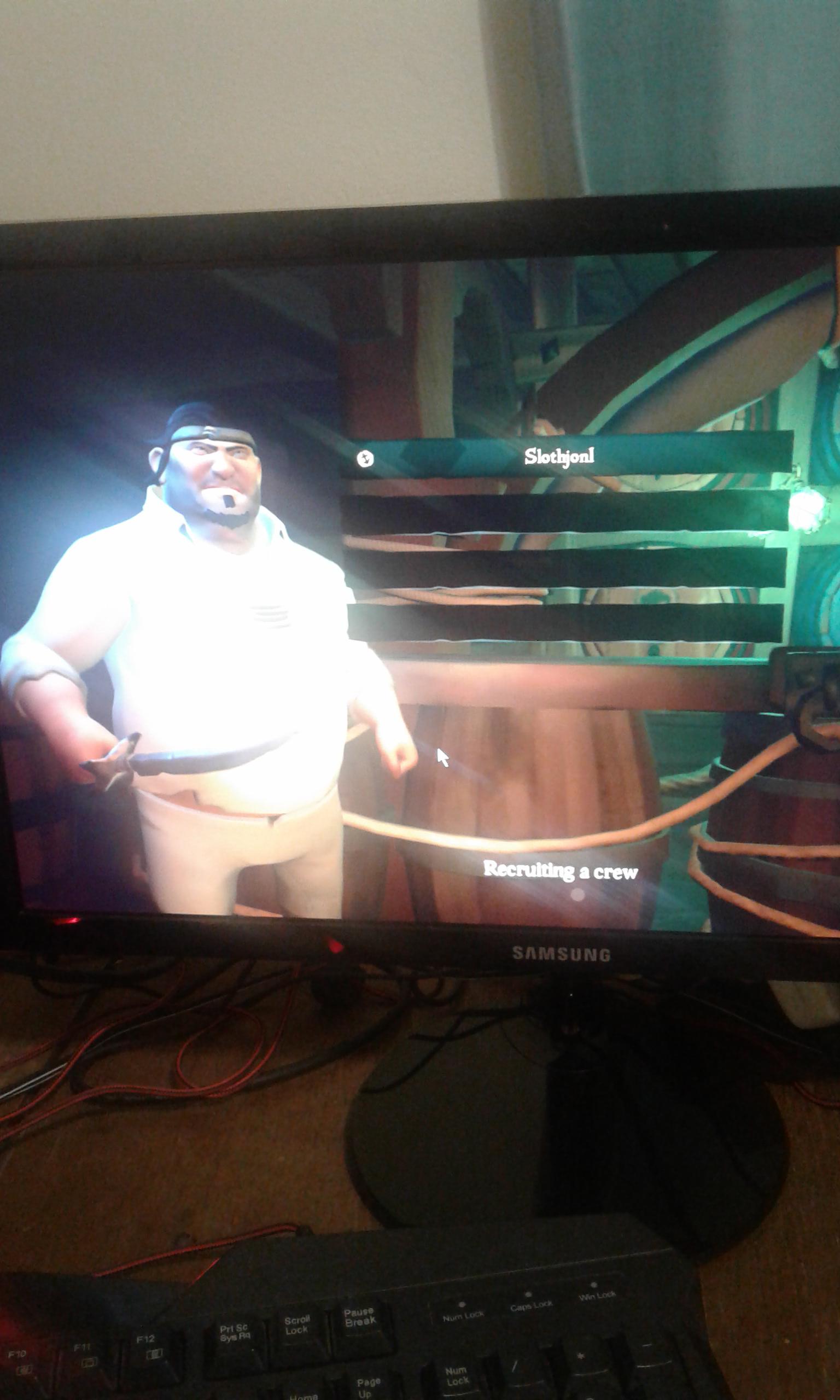 I'm new and im stuck on this screen when I try to join maiden voyage (this is the third attempt ...