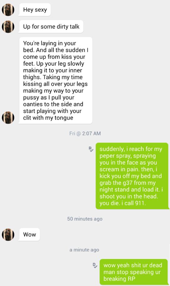 I'm not a girl so I have no clue why I got this PM but okay... | Scrolller