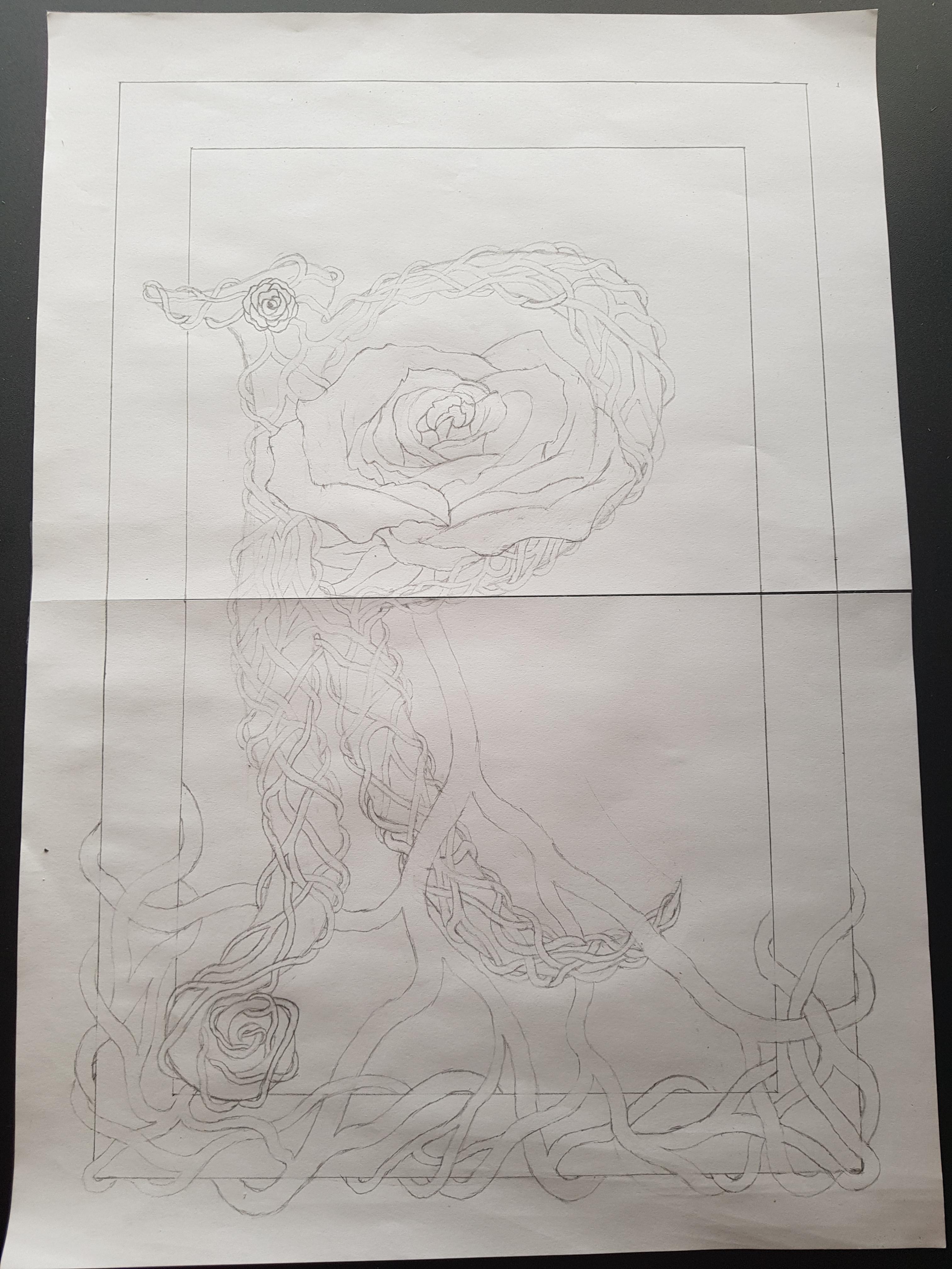 I'm not sure how to finish decorating the frame, can someone pass me some advice? | Scrolller