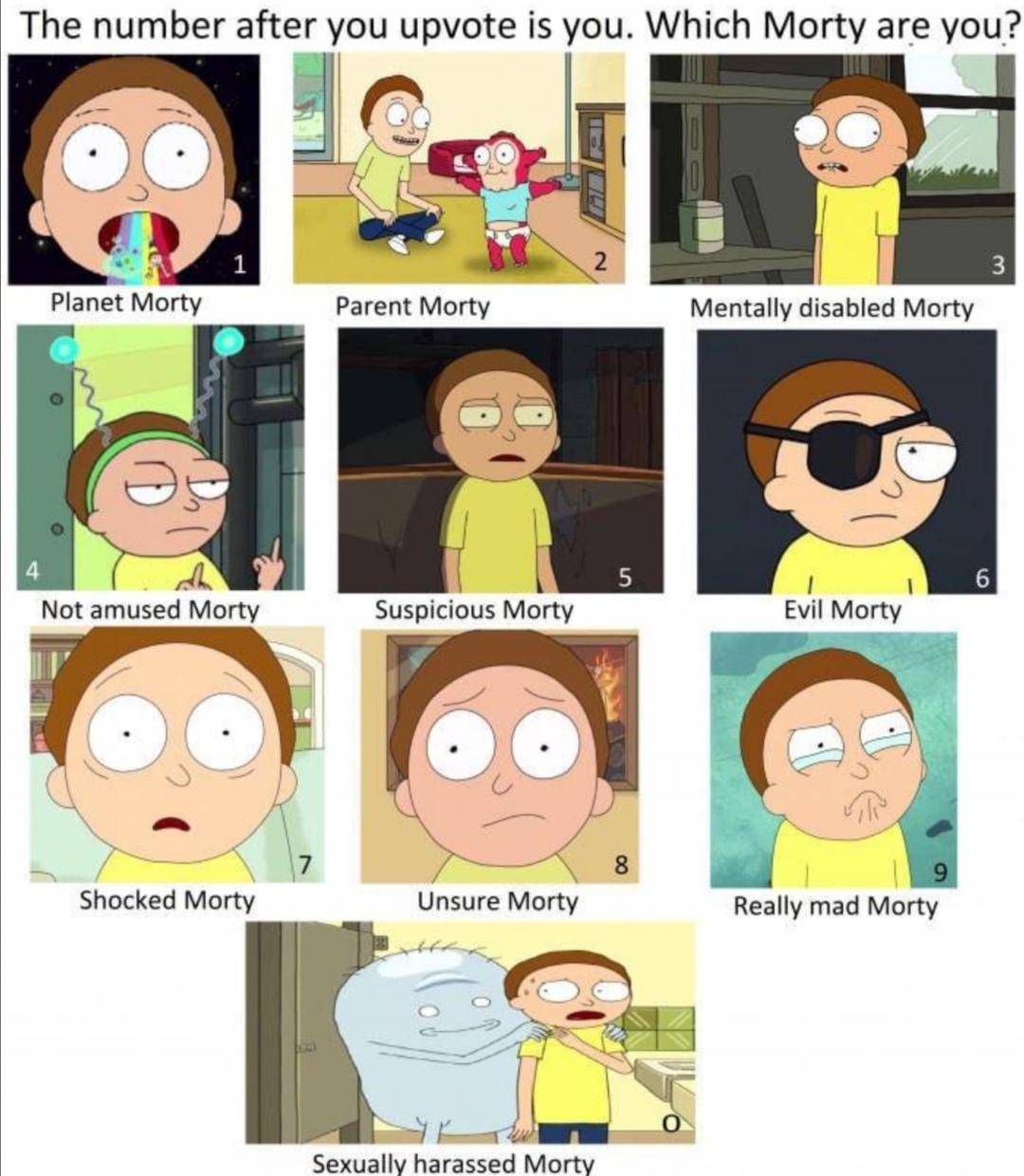 I'm Sexually Harassed Morty | Scrolller