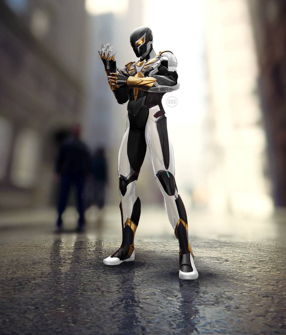 [Image] Back with another Suit Morph Concept! this time morphing the Iron Spider Comic with 2099 ...