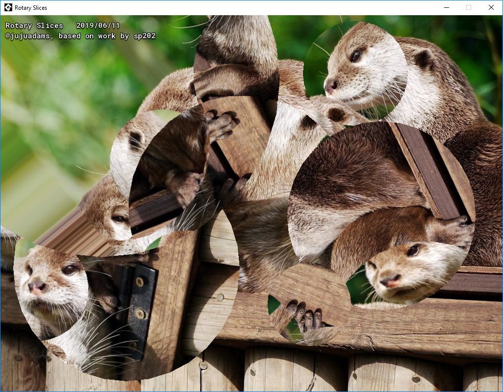 Image Manipulaton With Textured Circles | Scrolller