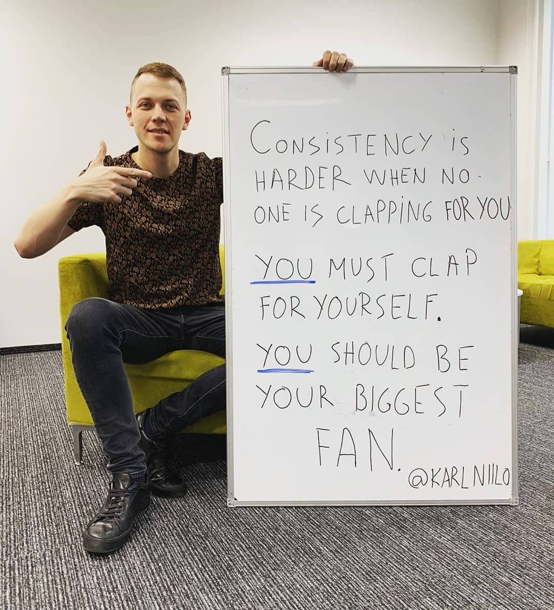 [image] You should be your biggest fan. | Scrolller