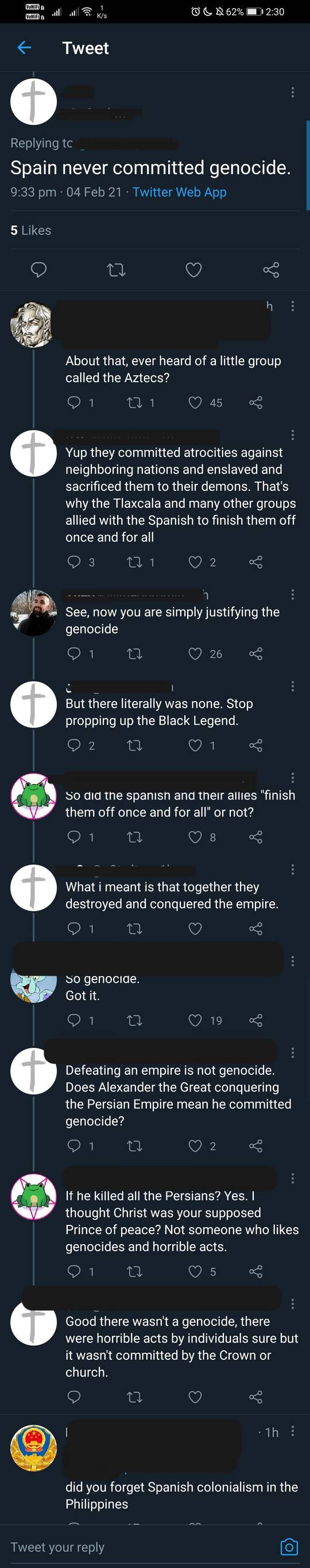 Imagining justifying genocide! | Scrolller