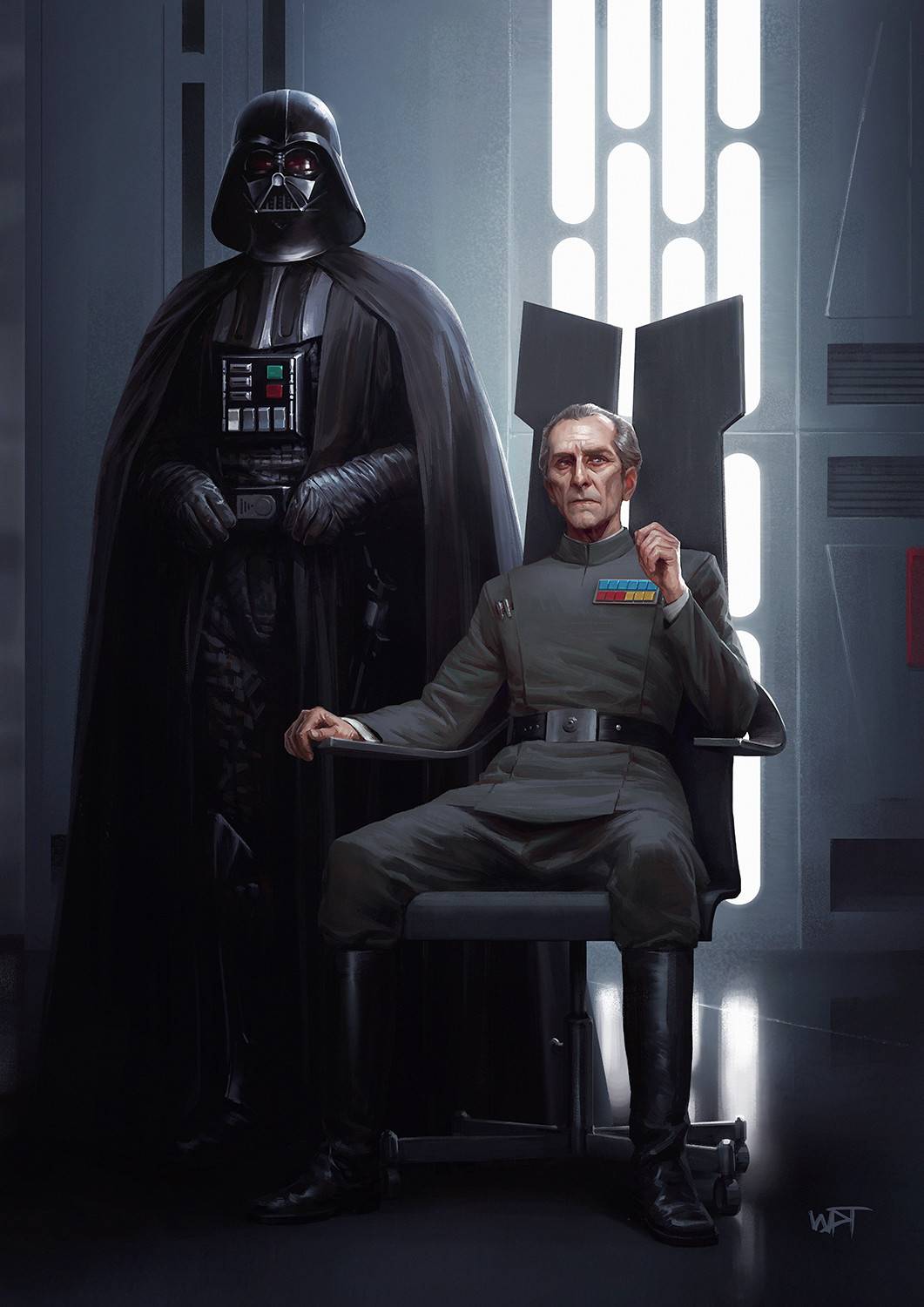 Imperial Overlords: The Sith & The Governor by Darren Tan | Scrolller