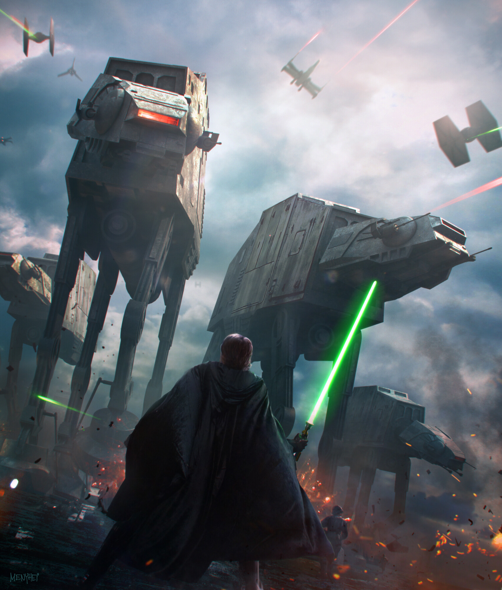 Imperial Walkers by Saby Menyhei | Scrolller