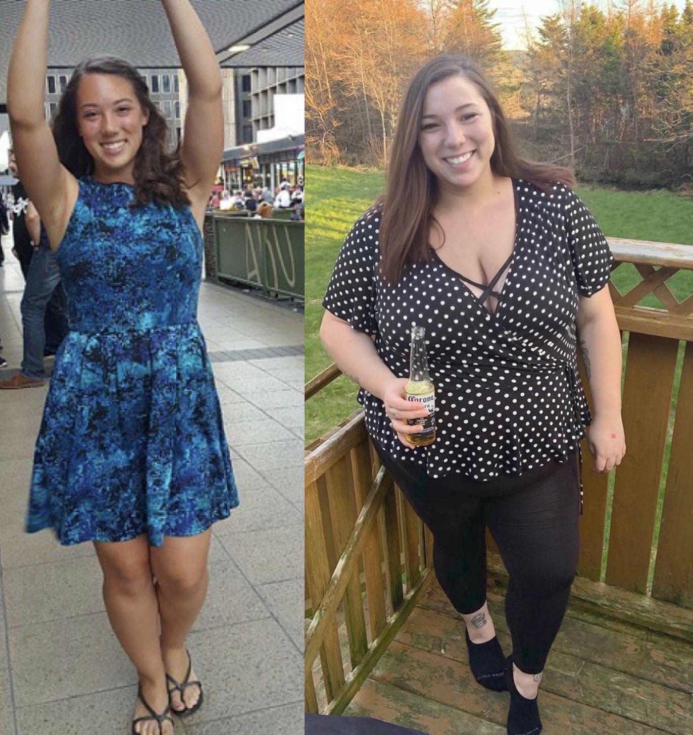 Girl Packs It On From 2 Years Of Partying Scrolller