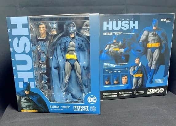 In box photos of mafex Hush Batman | Scrolller