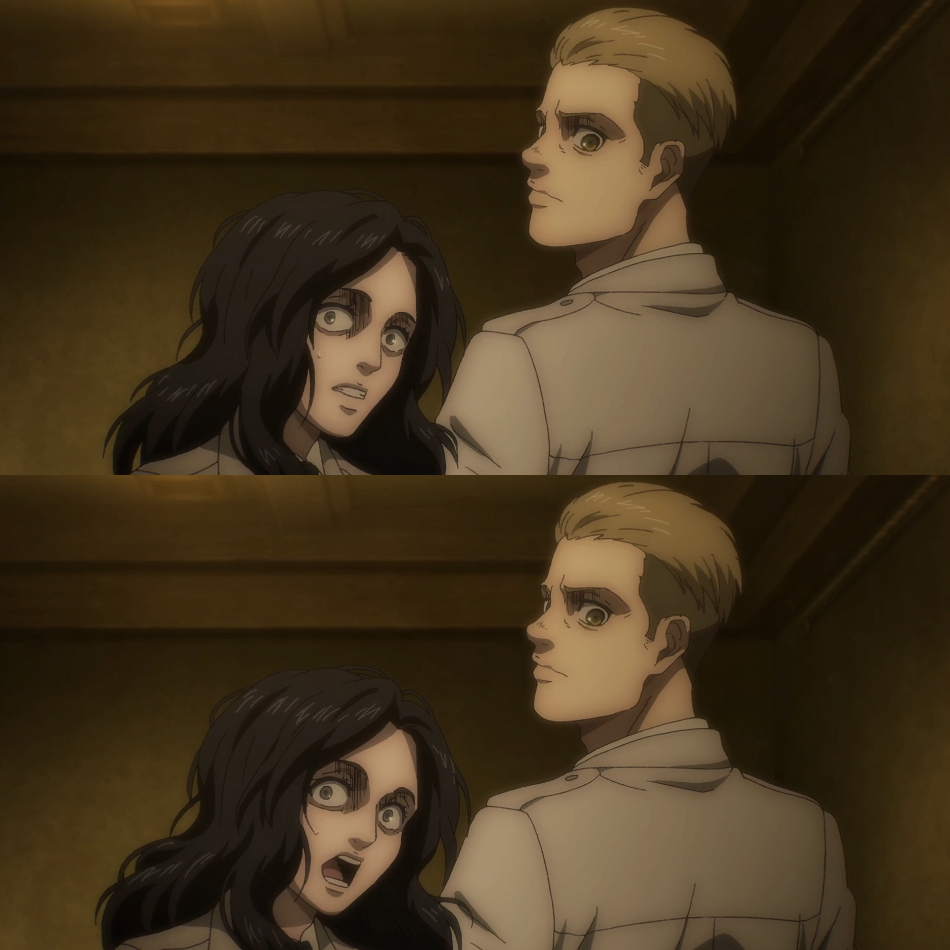 In case you missed it: Panicked Pieck | Scrolller