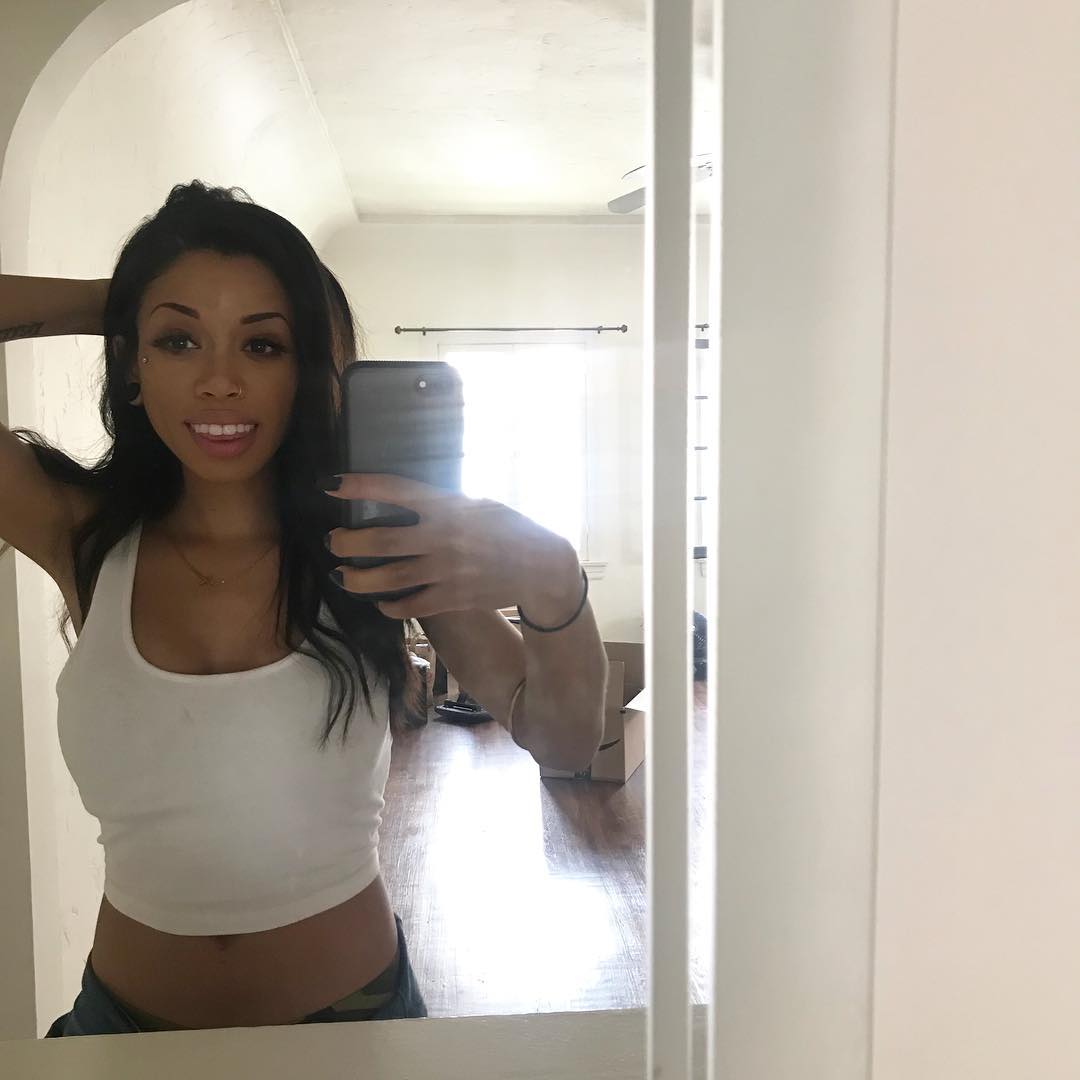 In Her New Apartment