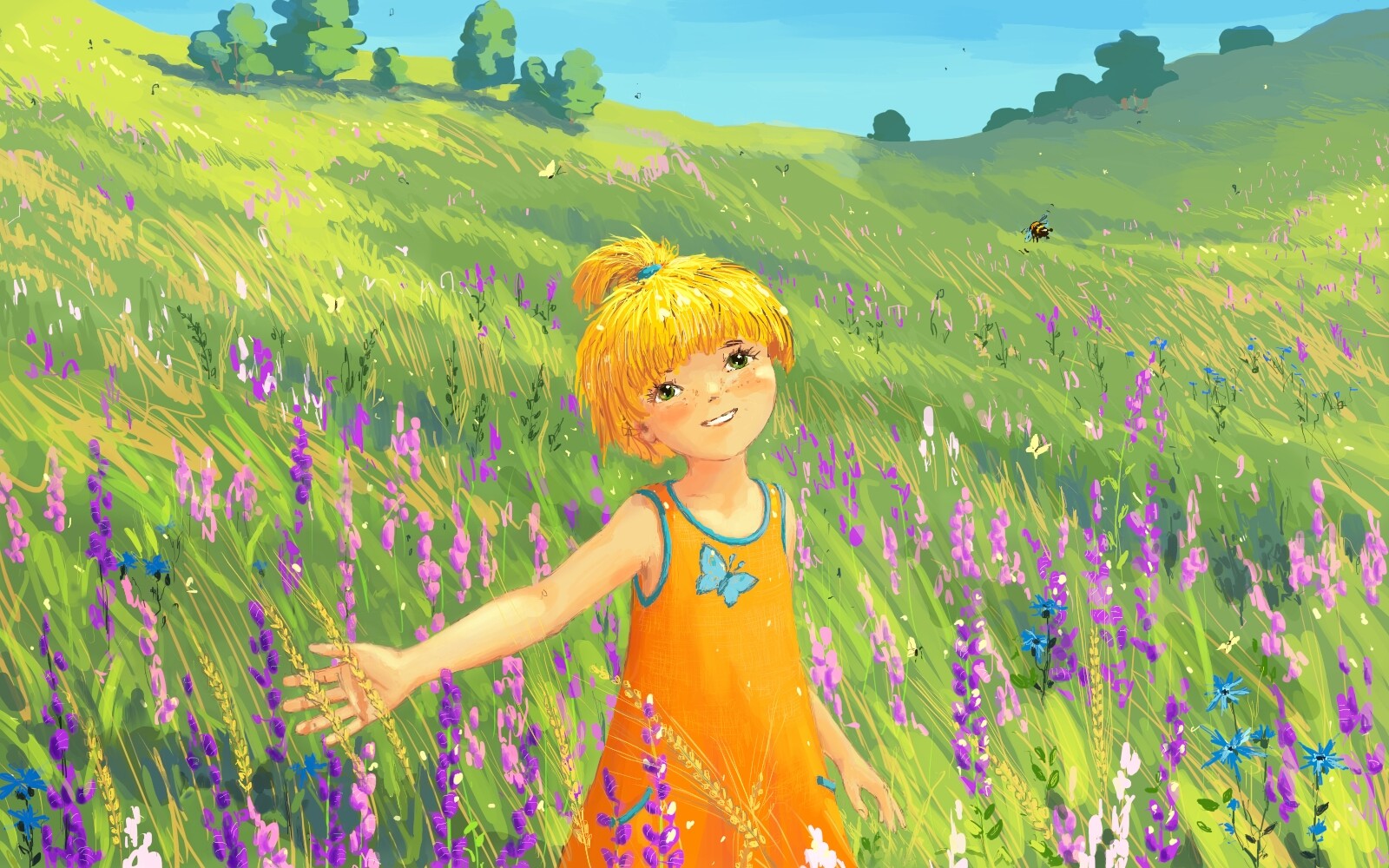 In meadows by Ann Onuchina | Scrolller