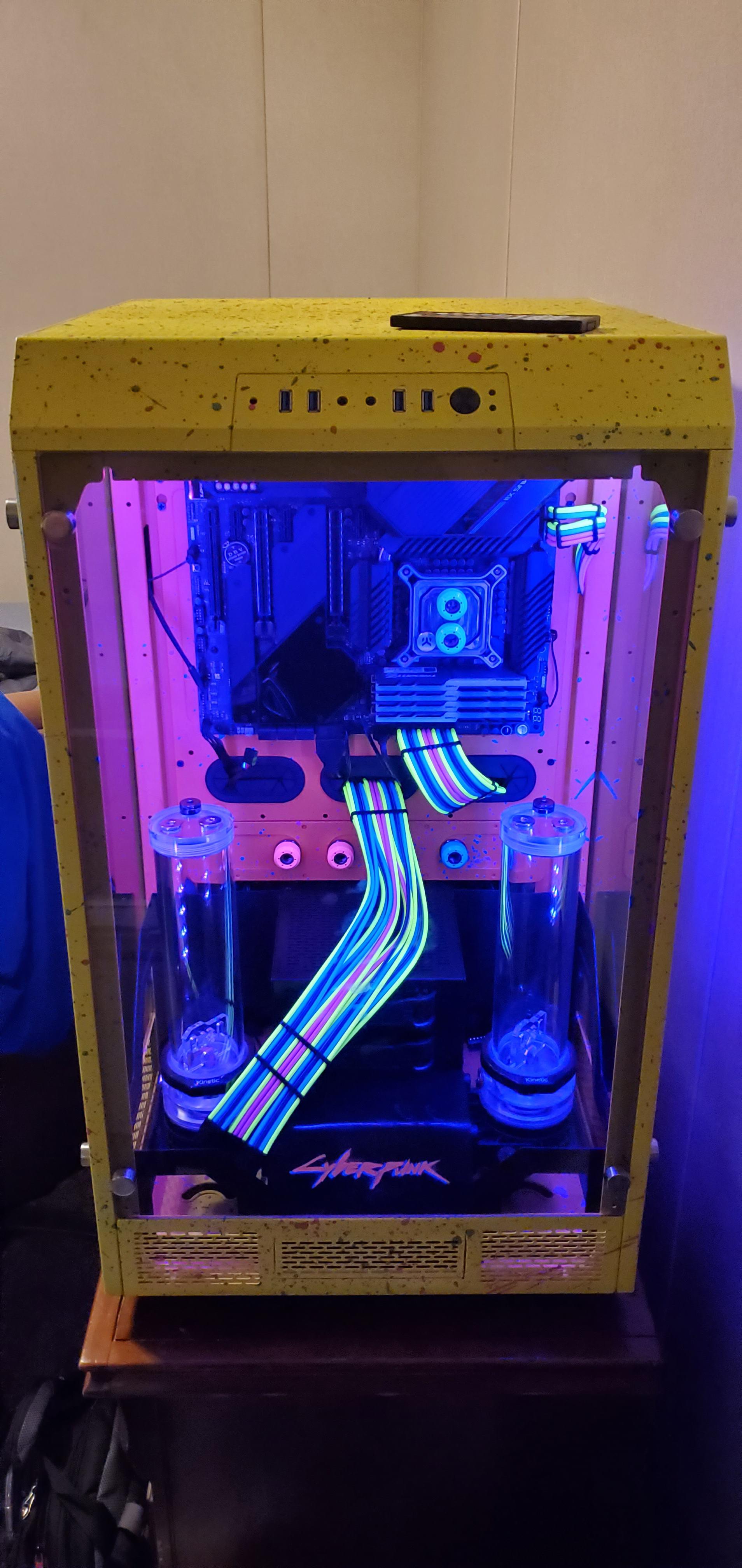 In progress Cyberpunk Build | Scrolller