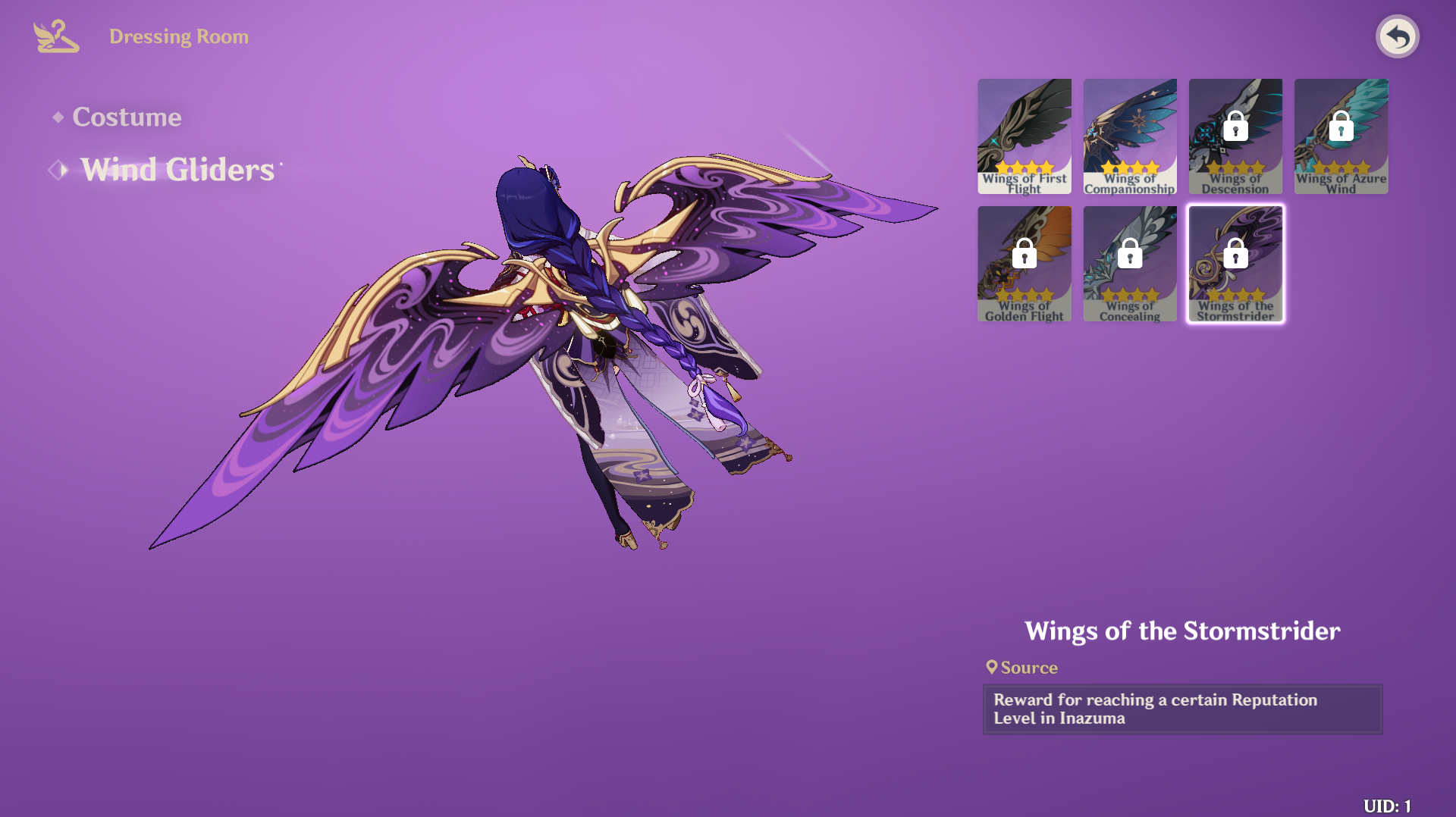 Inazuma gliders on Raiden | Scrolller