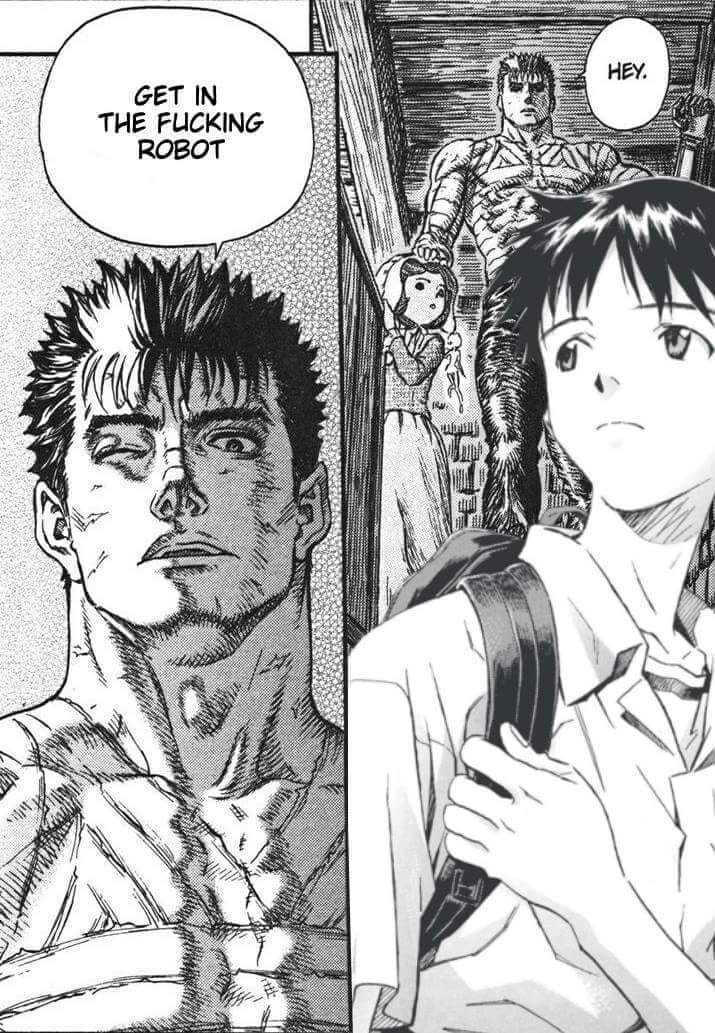 inb4 shinji starts crying | Scrolller