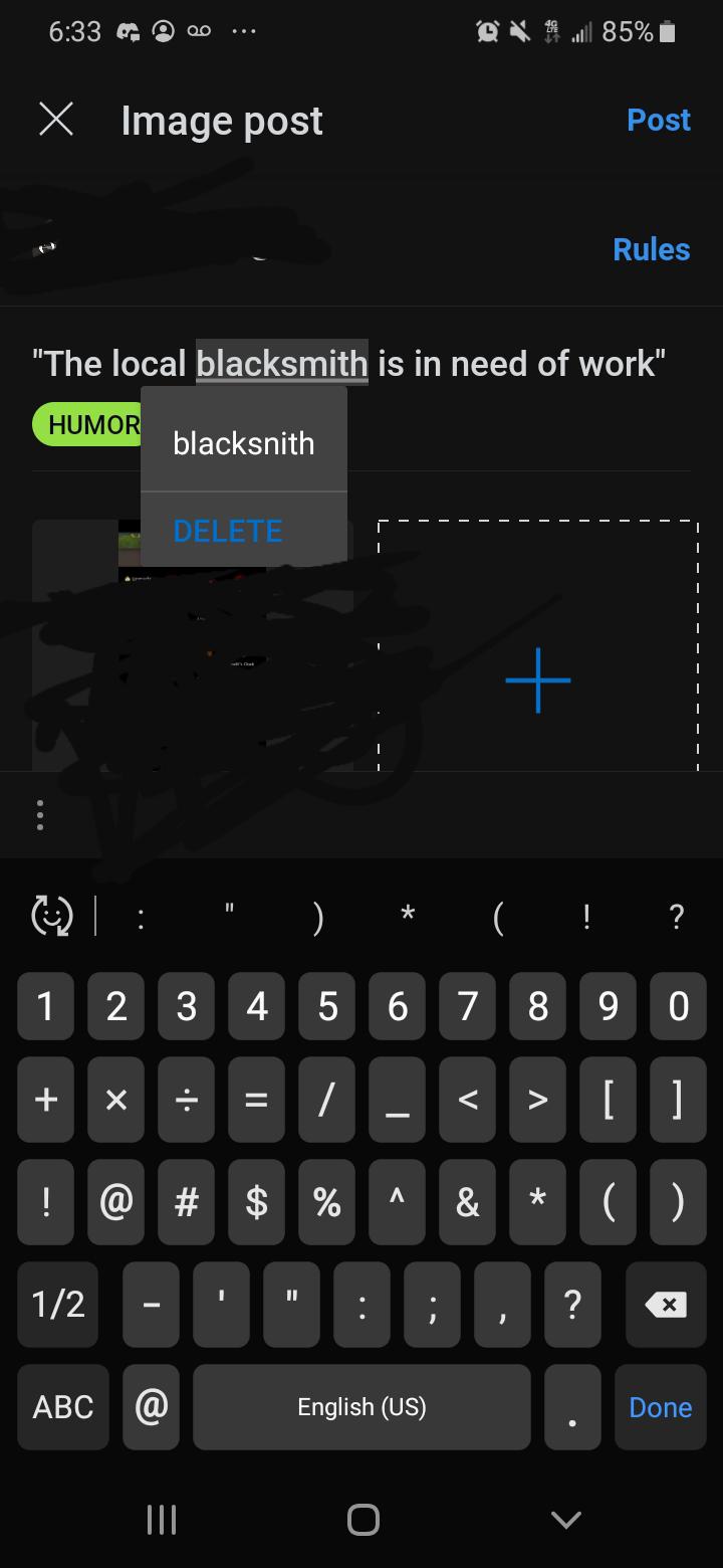 Incorrect Auto correct | Scrolller