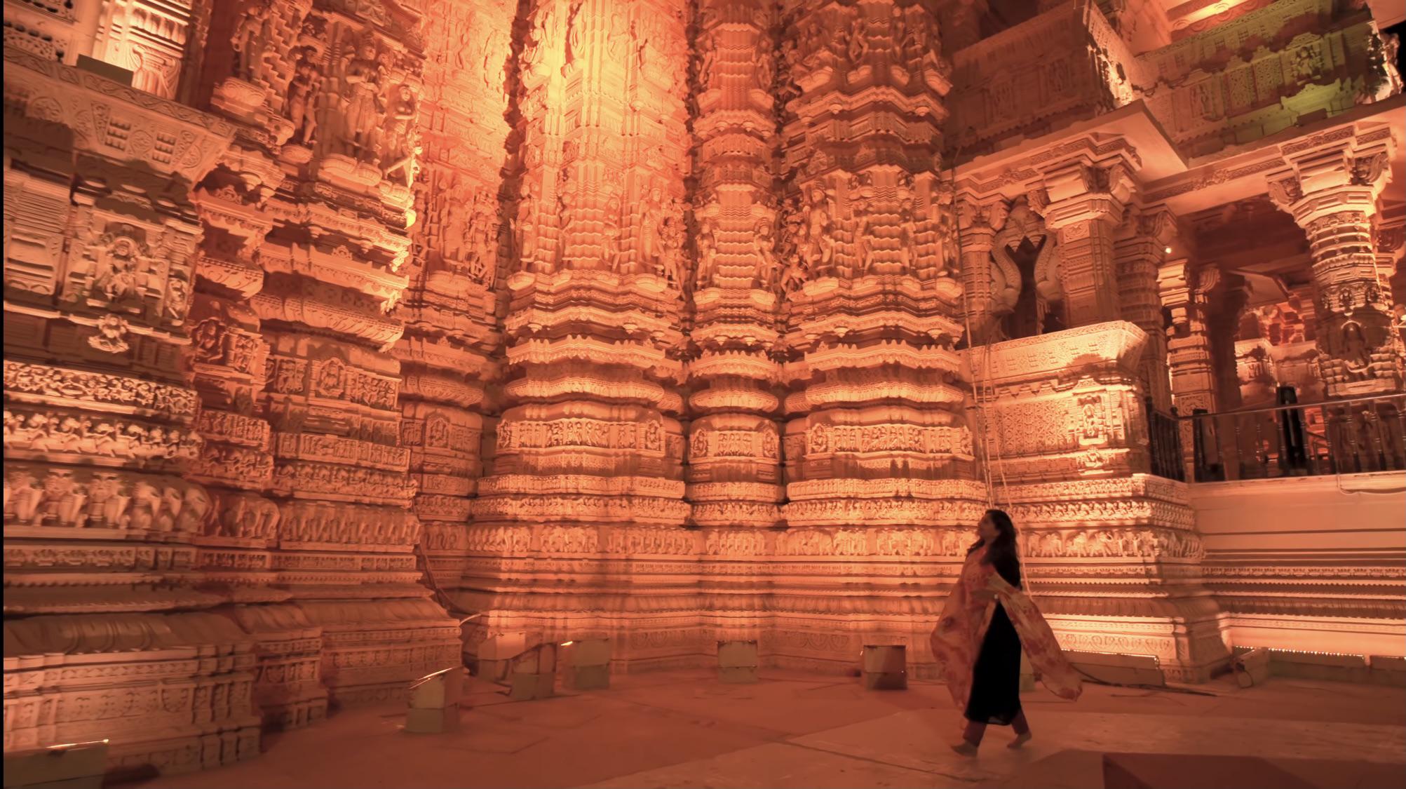 Incredibly detailed walls of the Somnath Temple in भारत/India. | Scrolller