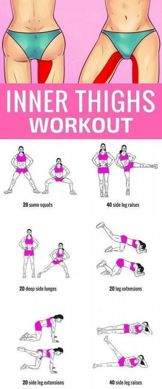 Inner Thighs Workout | Scrolller