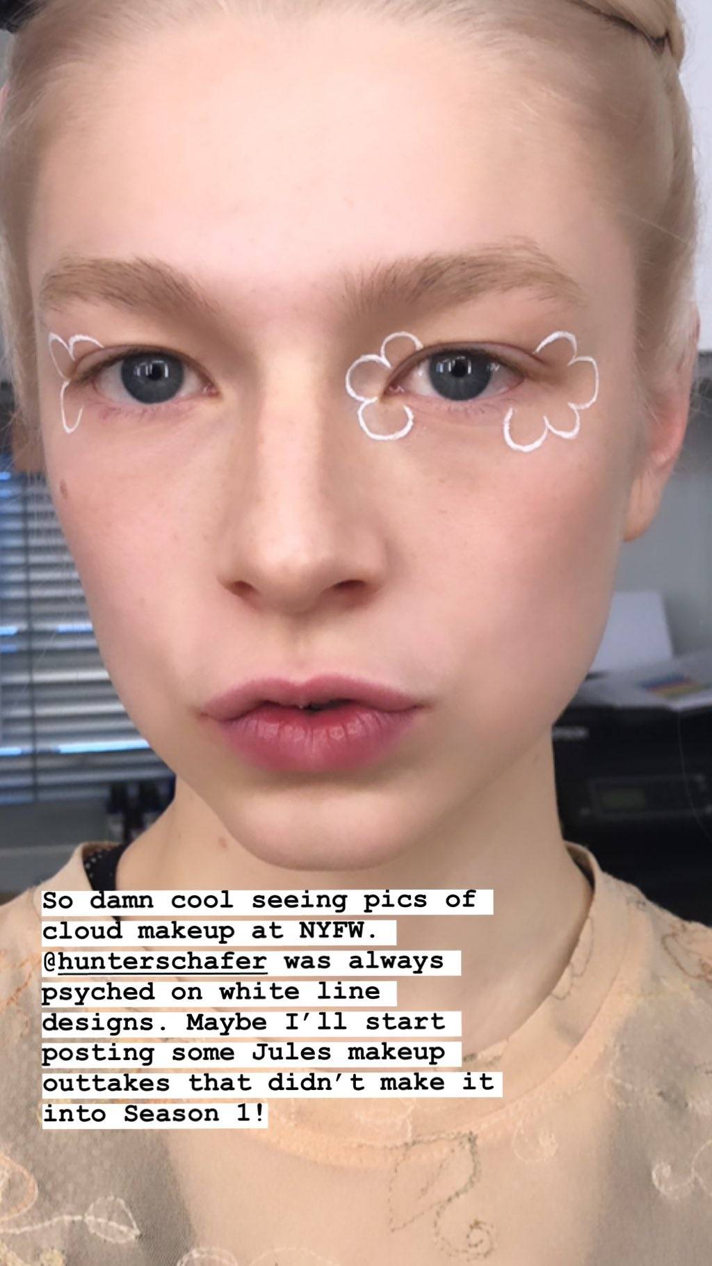 Insight to Jules Cloud look on Ep. 3. According to @donni.davy's Instagram, she believed this ...
