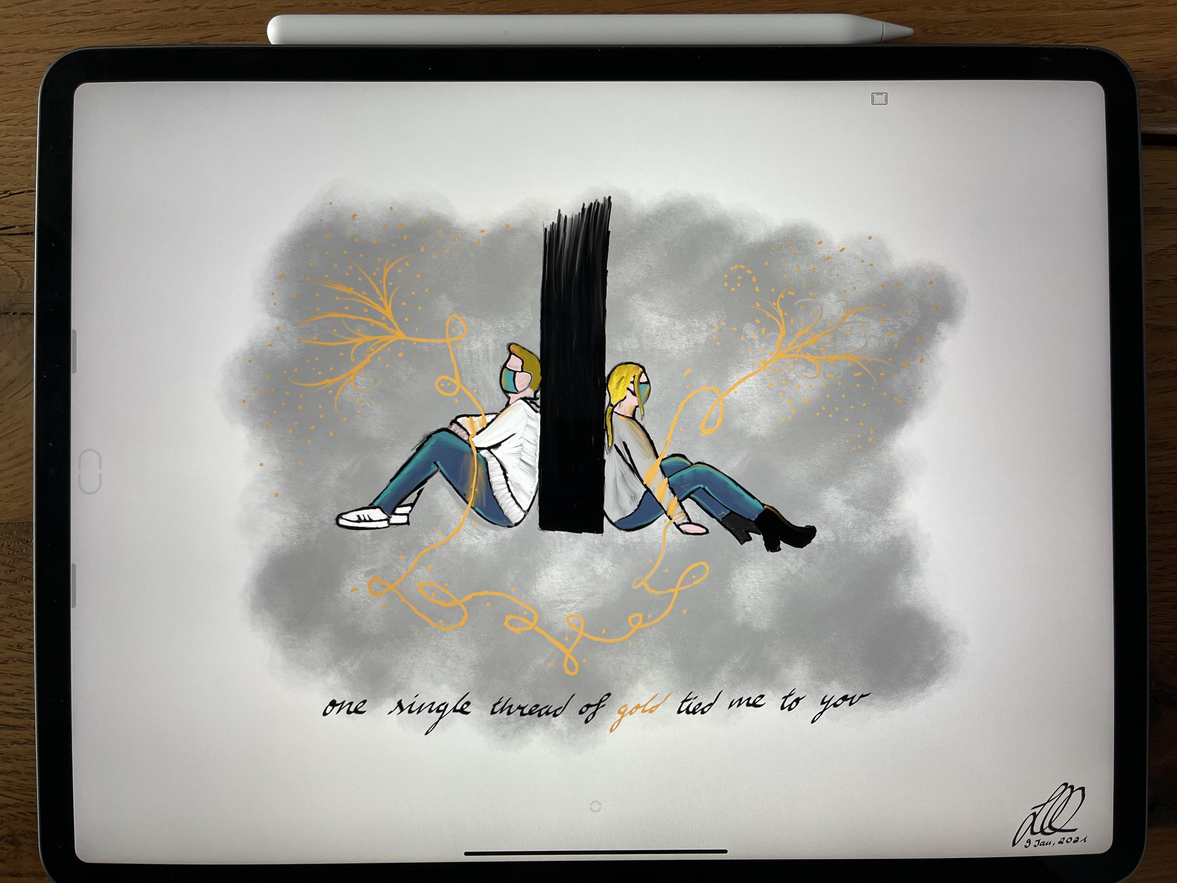 𝒊𝒏𝒗𝒊𝒔𝒊𝒃𝒍𝒆 𝒔𝒕𝒓𝒊𝒏𝒈 / 𝒘𝒊𝒍𝒍𝒐𝒘 inspired art project | Scrolller