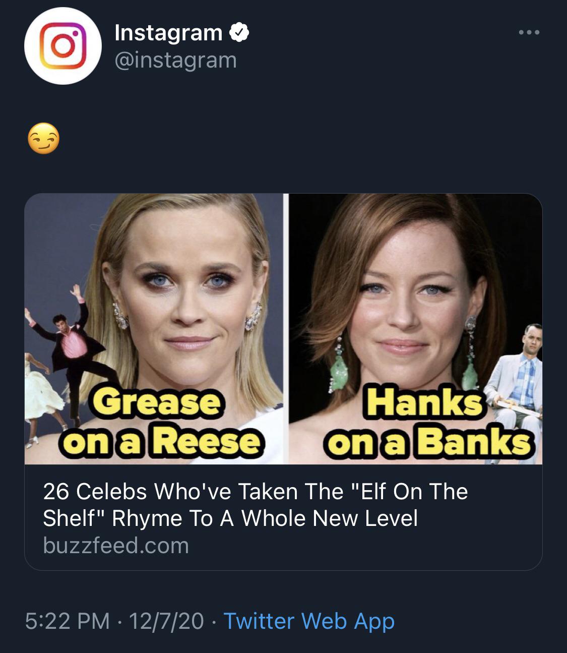 Instagram has ascended to cringe Twitter posts | Scrolller