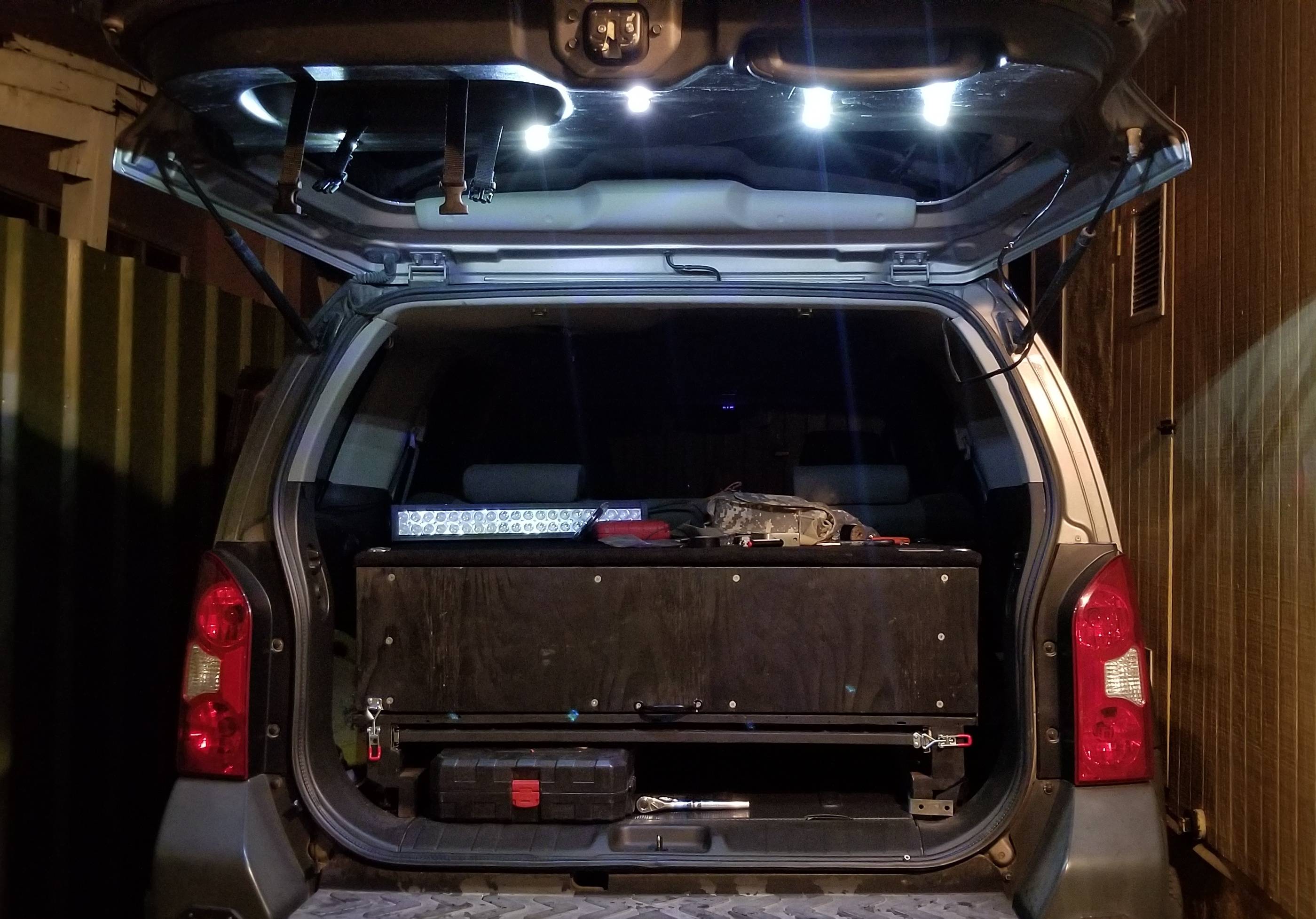 Installed mini pod lights onto my trunk | Scrolller