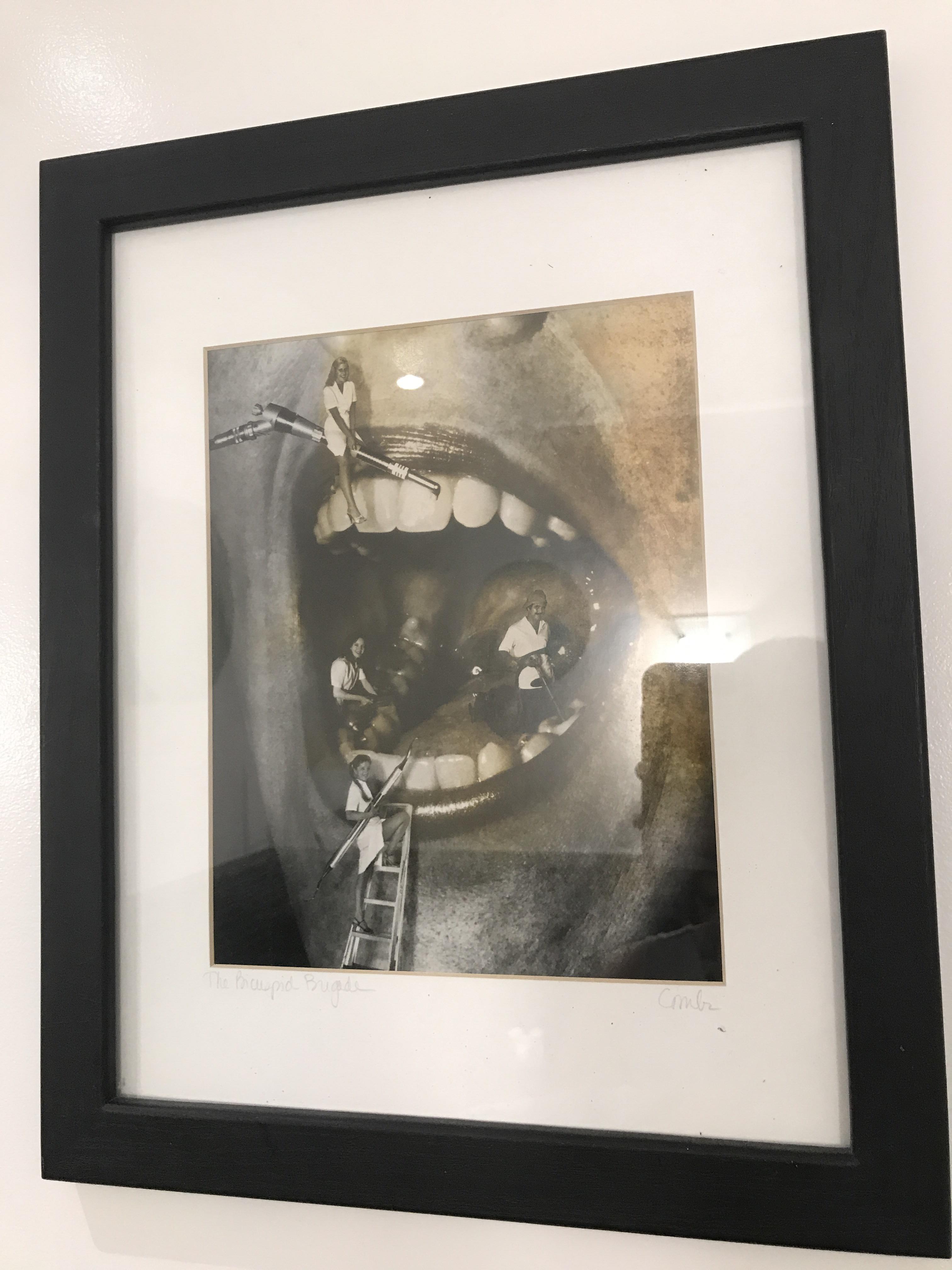 Interesting artwork in the bathroom of my dentist’s office | Scrolller