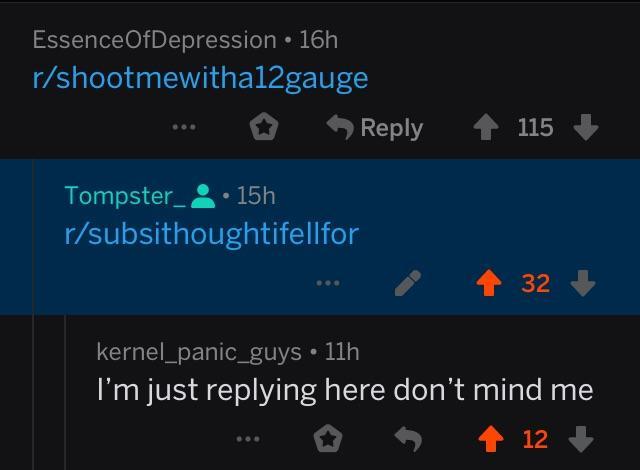 Interesting sub name | Scrolller