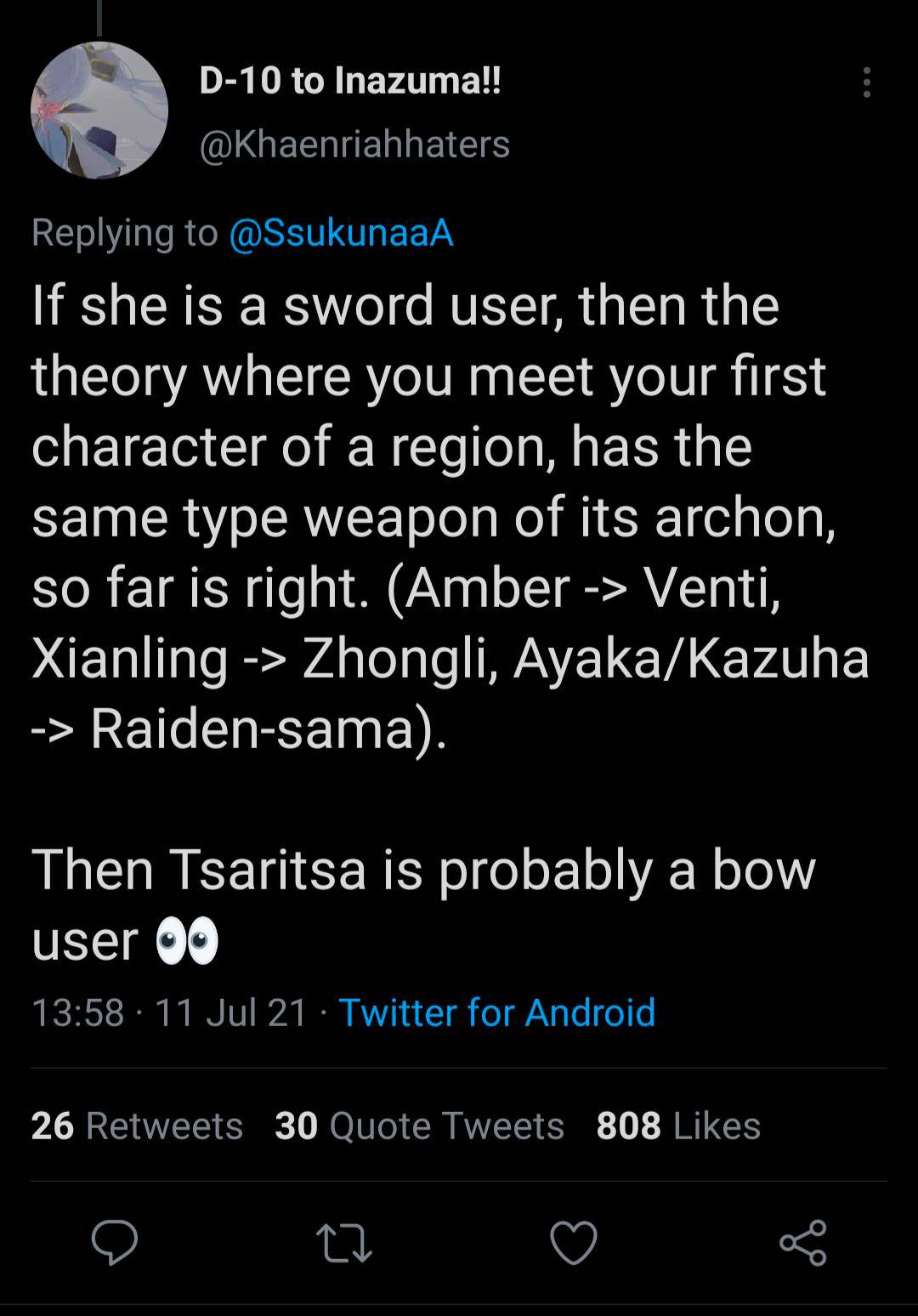 Interesting theory about Raiden's weapon. What do you guys think? | Scrolller