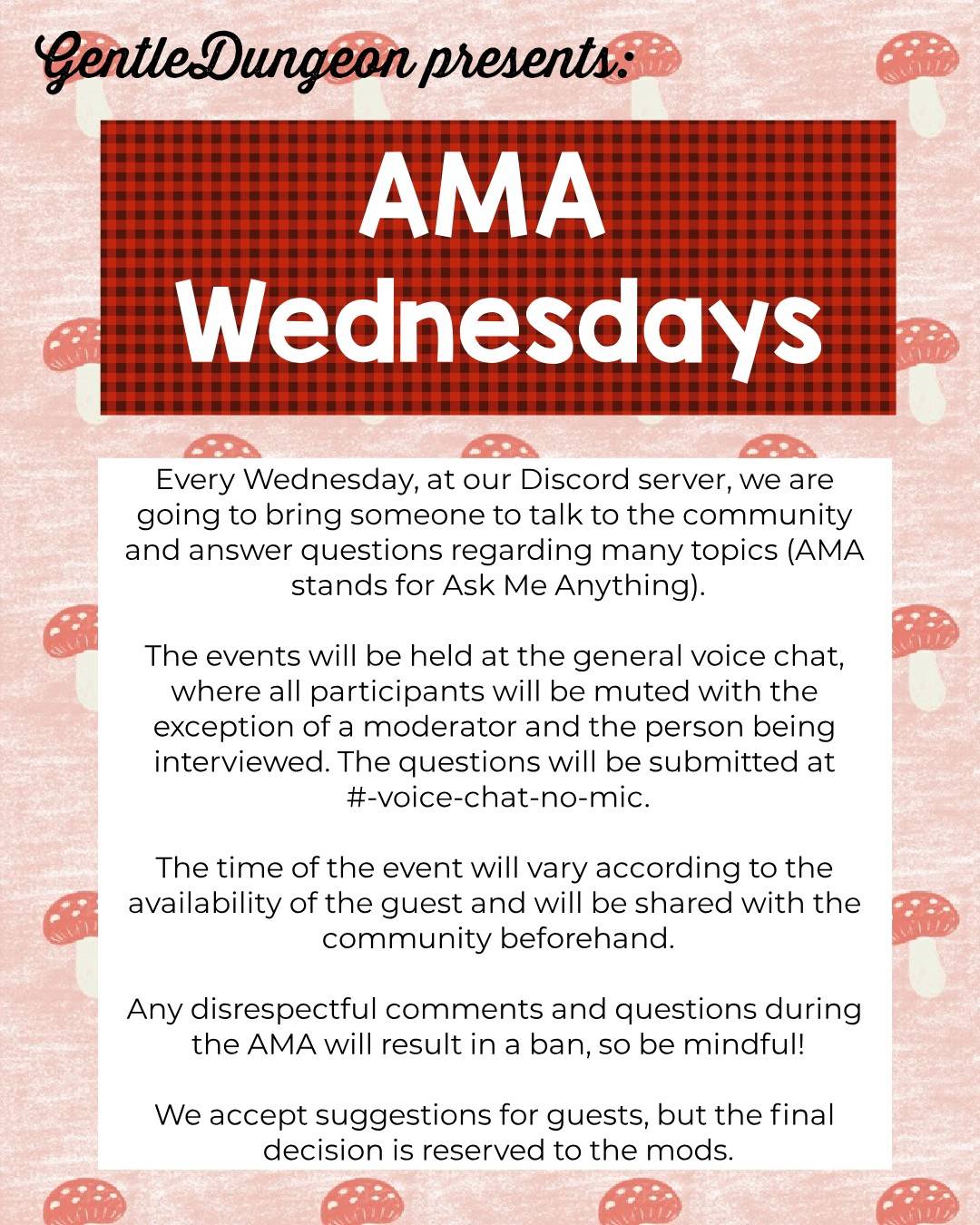 Introducing a new event at our Discord server! Join us and verify to be ... Introducing a new event at our Discord server! Join us and verify to be ...