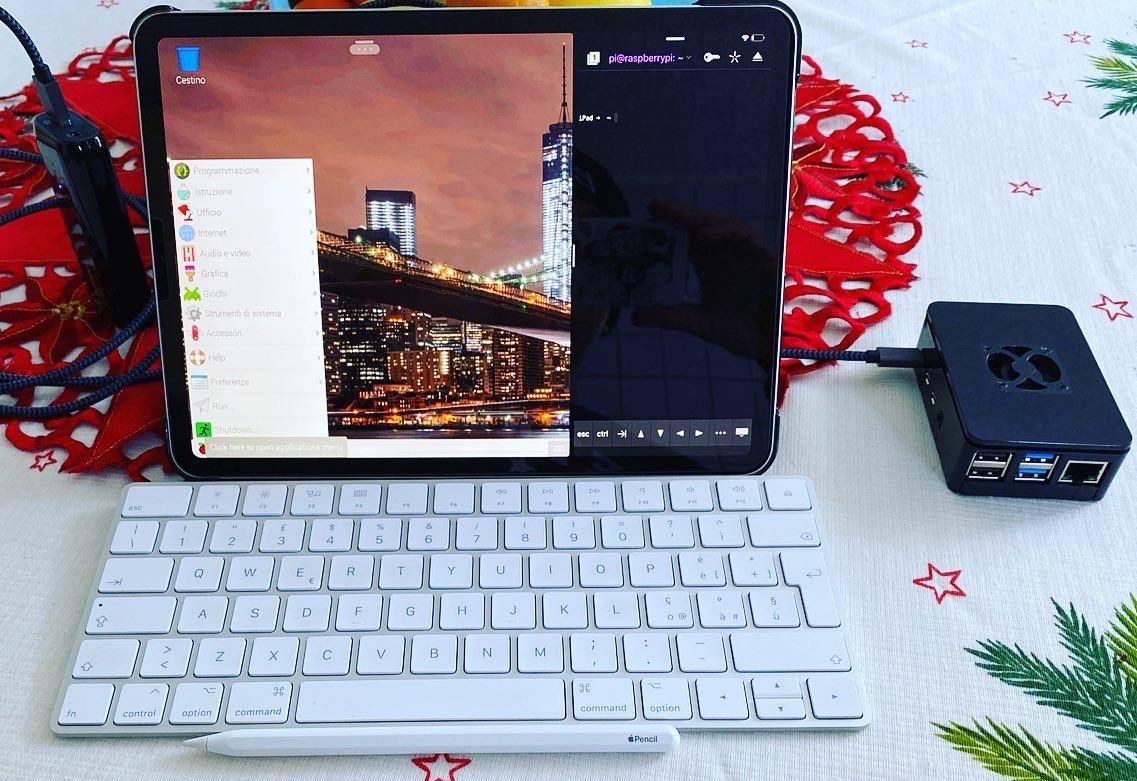 iPad + Raspberry pi 4 | Scrolller