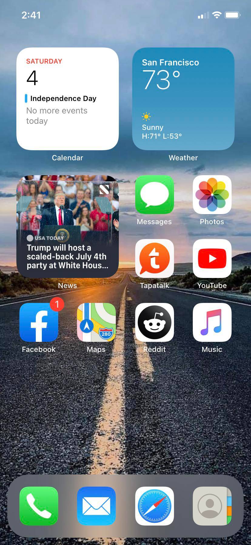 iPhone 11 iOS 14 home screen | Scrolller