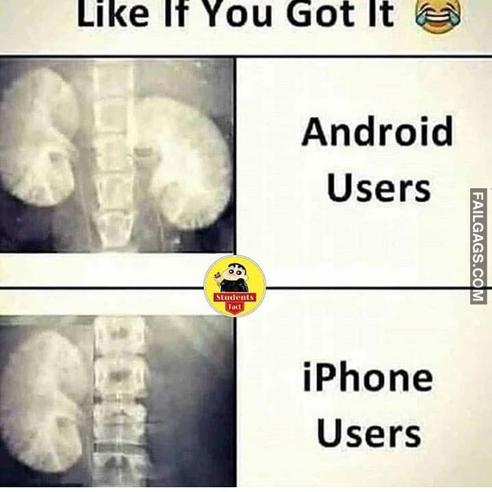 iPhone Users funny memes | Scrolller