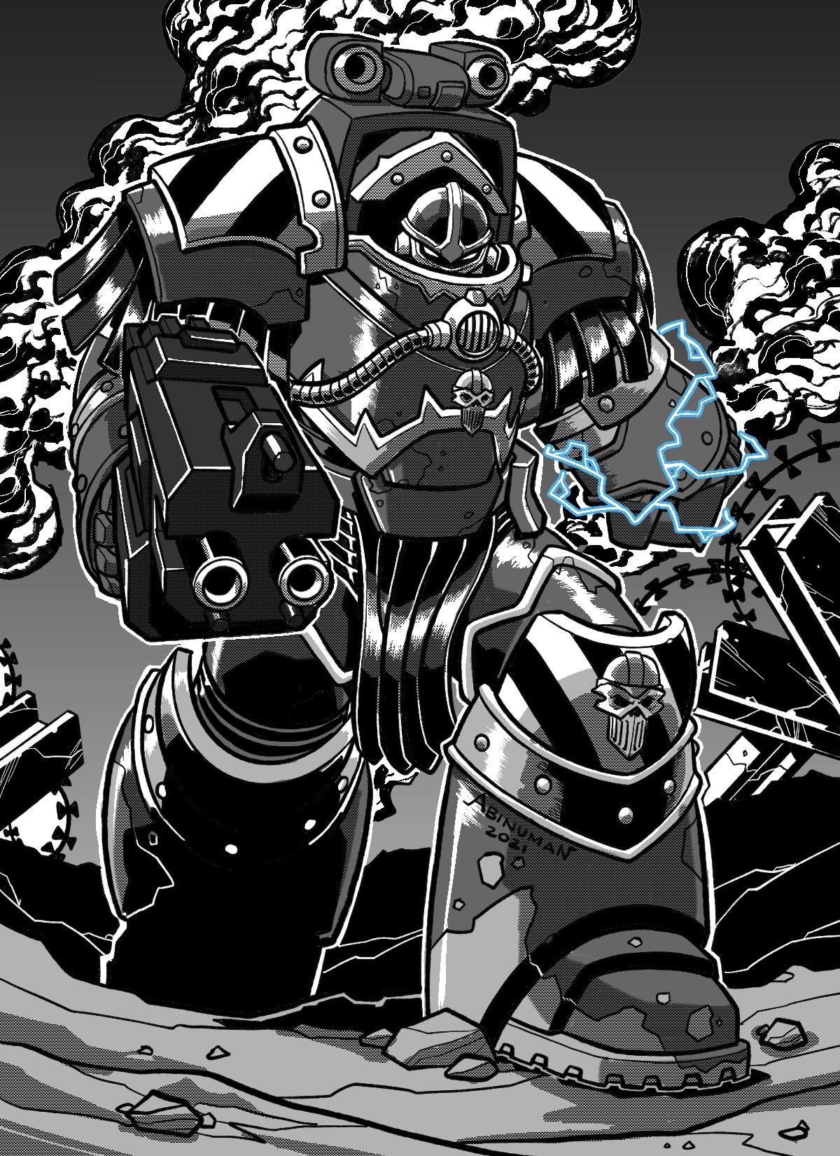 Iron within! Iron without! Art by me, using Clip Studio and Procreate | Scrolller