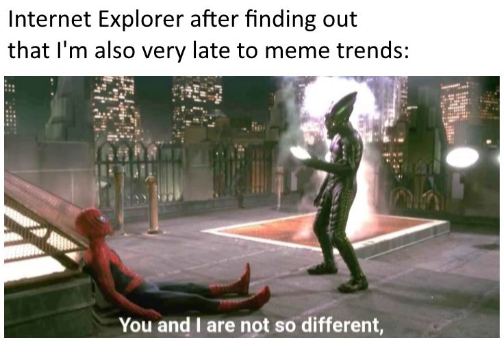 Ironic how this meme is dead huh? | Scrolller