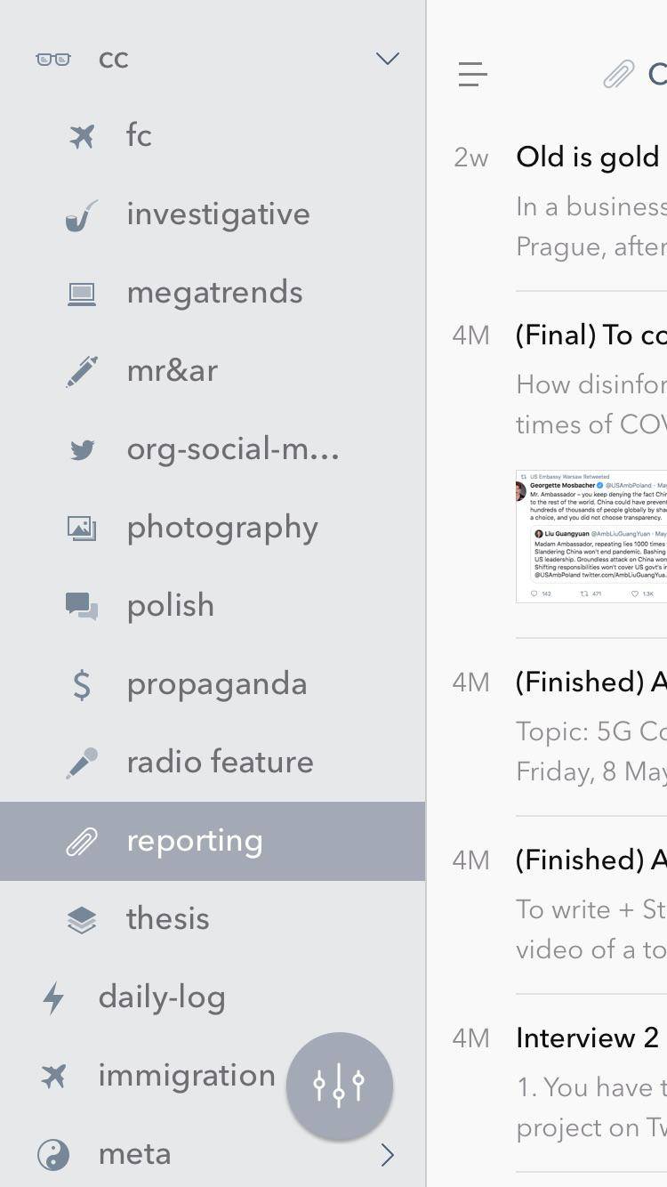 Is anybody else using Bear in college/University? If so, how do your organize your classes and ...