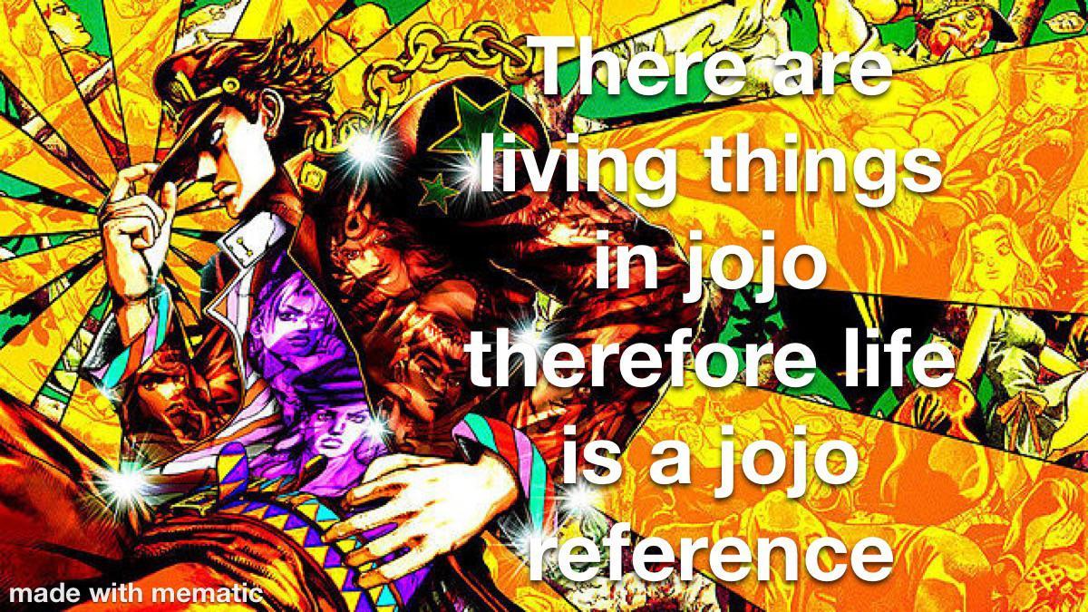 Is that a jojo reference | Scrolller