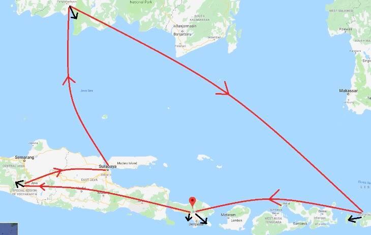 Is this a realistic 3 week trip? Bali/Yogya/Kalimantan/Komodo/Bali | Scrolller