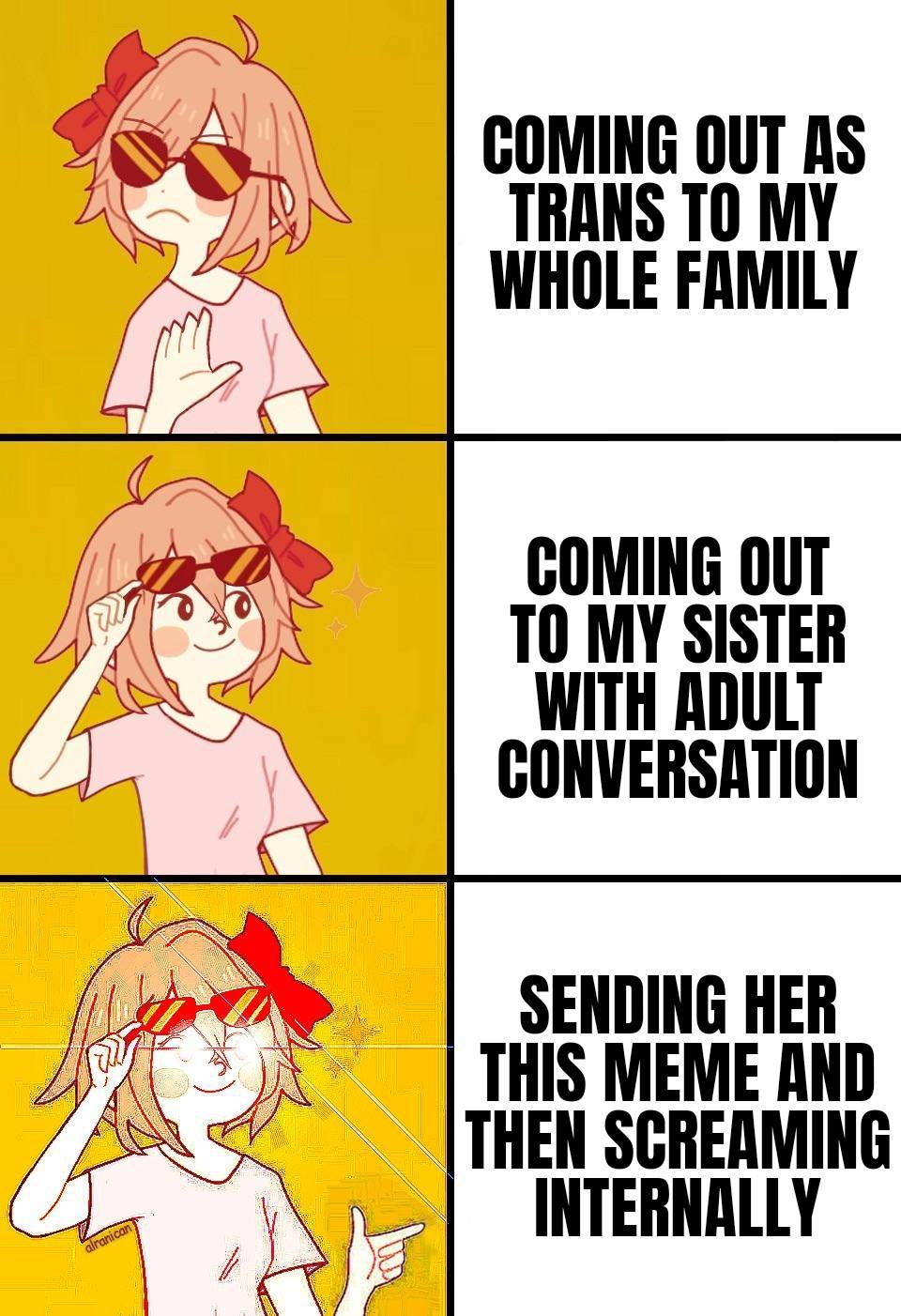 Is this an appropriate way to come out? | Scrolller