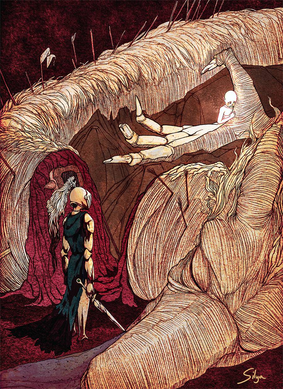 Isolation, me, pencil+digital, 2020 | Scrolller