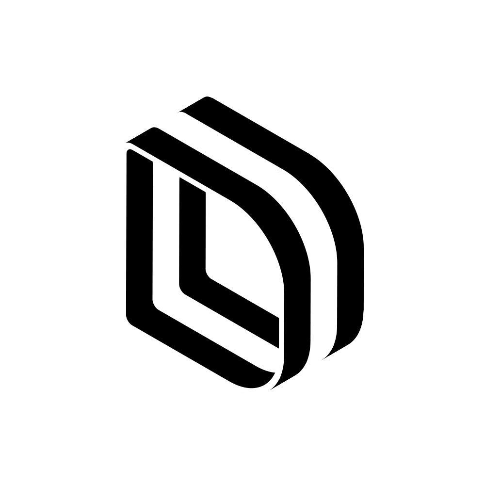 Isometric D logo design | Scrolller