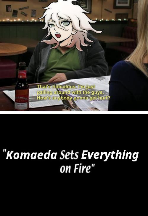 It’s Always Nagito In Komaeda. | Scrolller