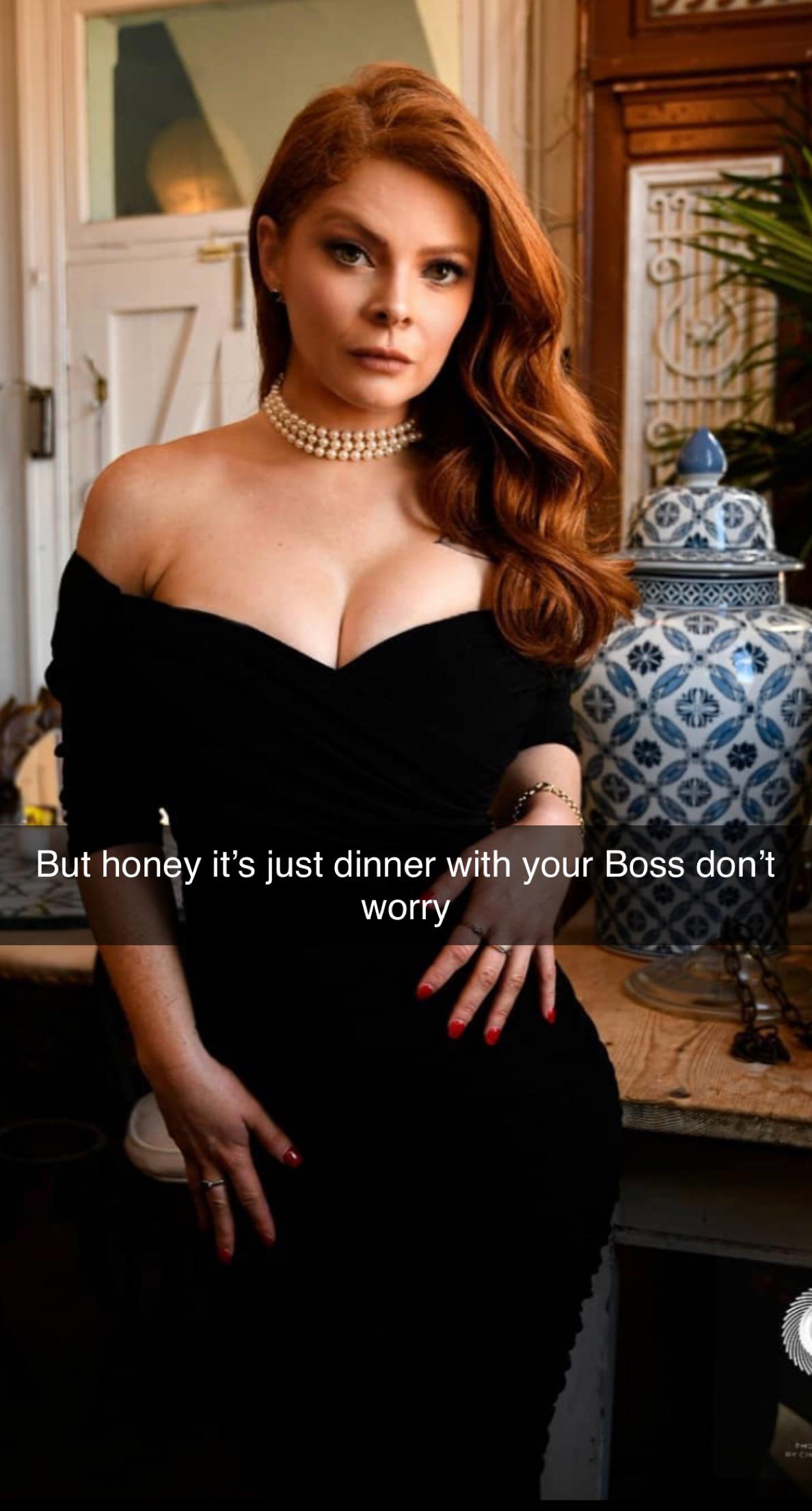 It’s just a “business” dinner followed by drinks at his place. Don’t worry. | Scrolller