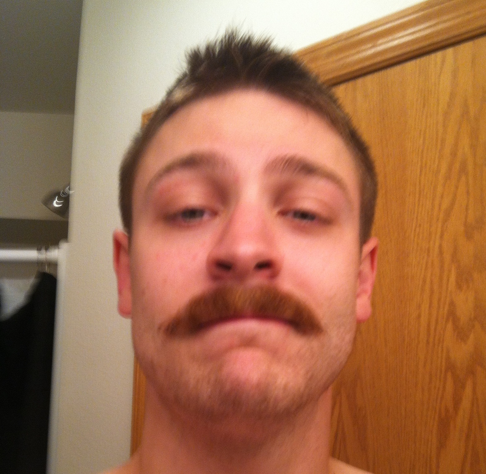 It was short lived, but here is my 2 month mustache. | Scrolller