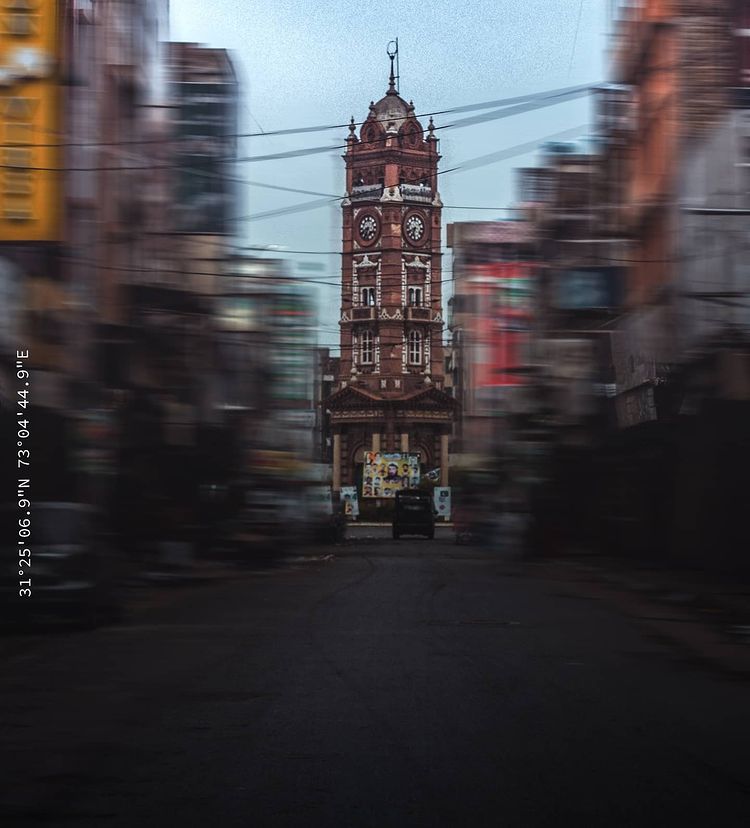 ITAP of century old Faisalabad clock tower | Scrolller