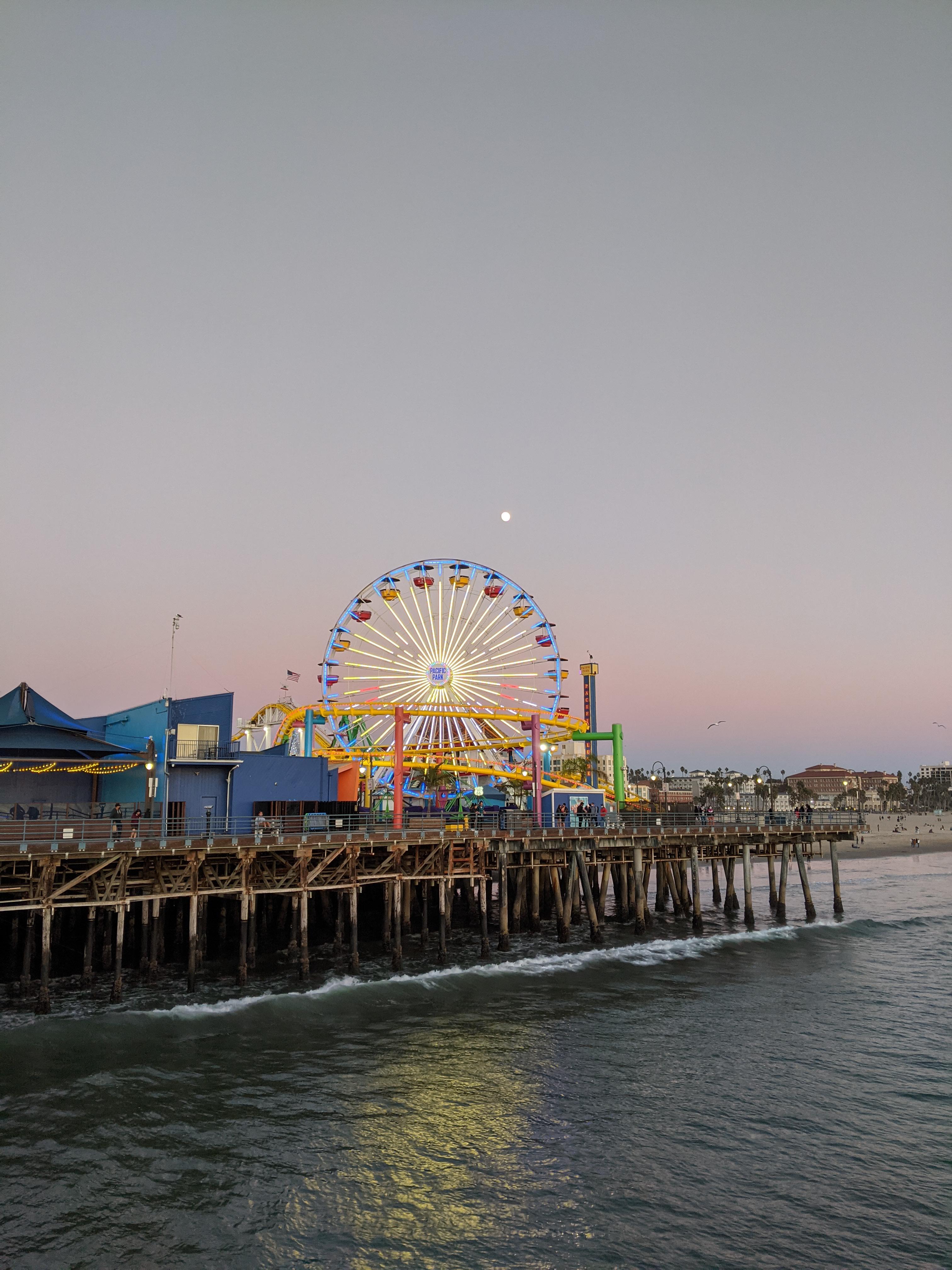 ITAP of Santa Monica Pier, CA | Scrolller