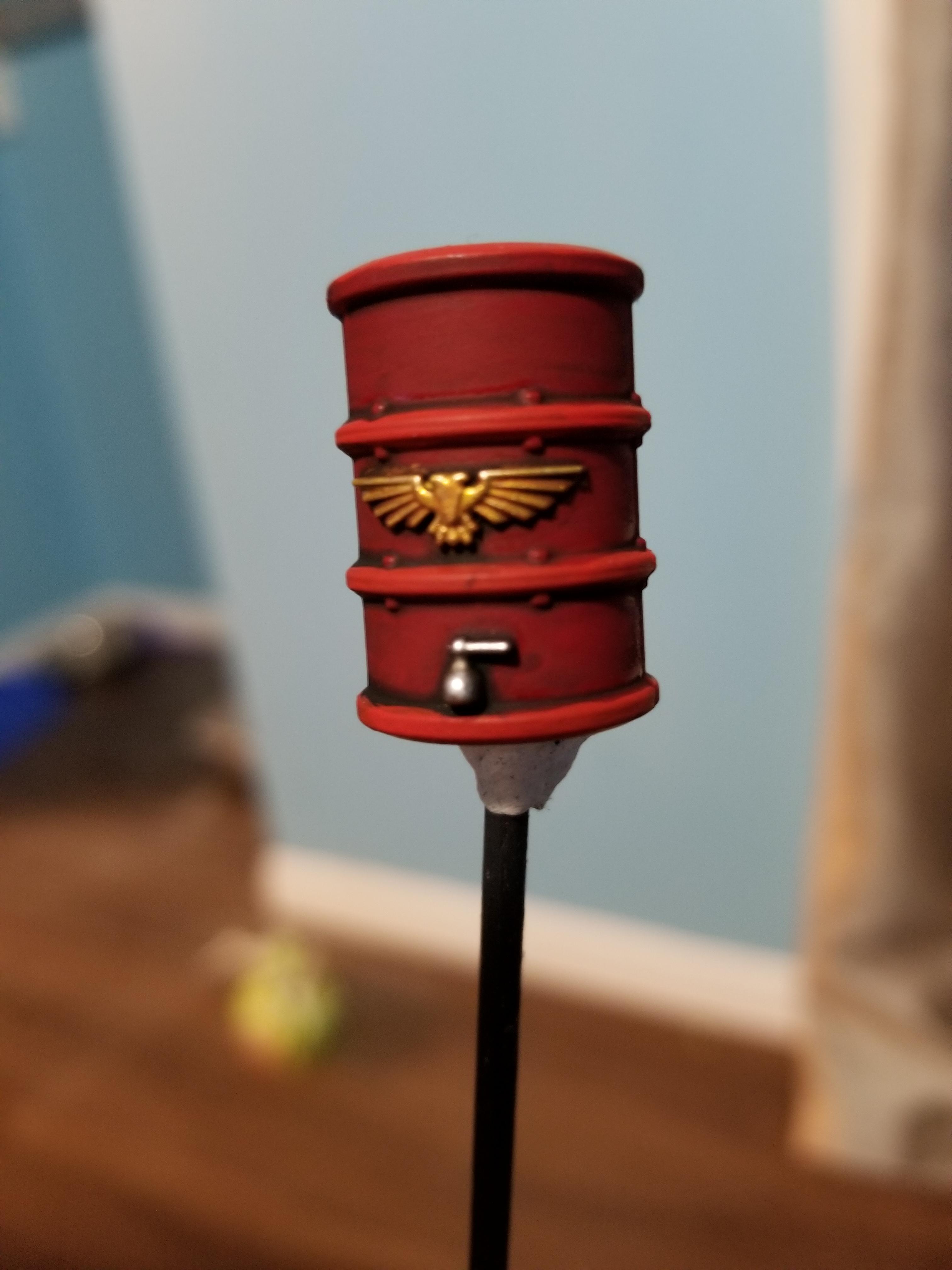 It's no fancy model but this is the first miniature thing I've ever painted. | Scrolller